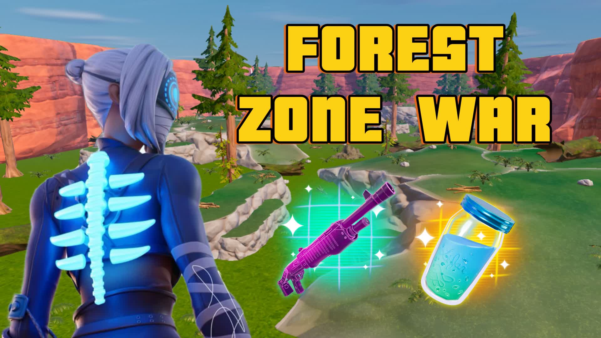 FOREST ZONE WAR 🌳 7115-4767-8084 by legend505 - Fortnite