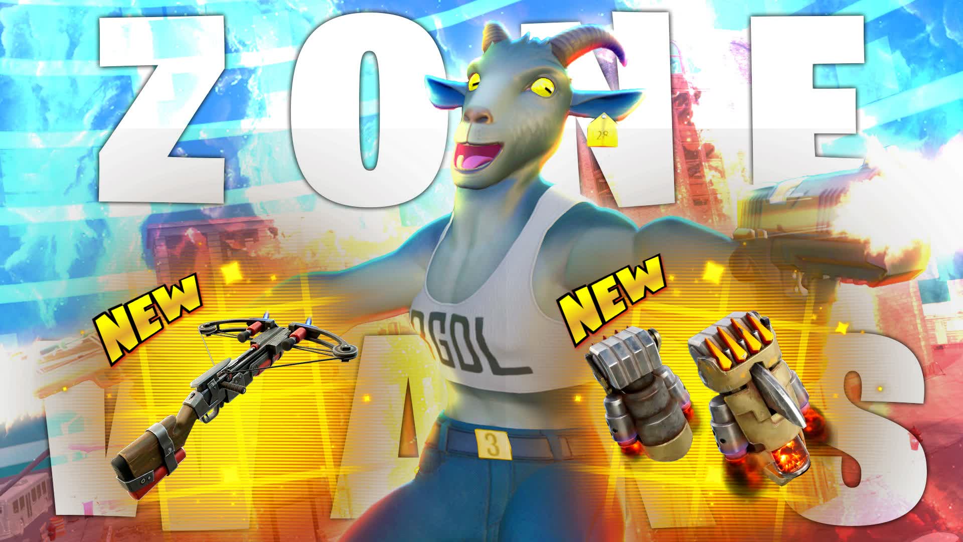 🐐ZONEWARS EXTREME🐐 3803-7551-1186 by loschaz - Fortnite