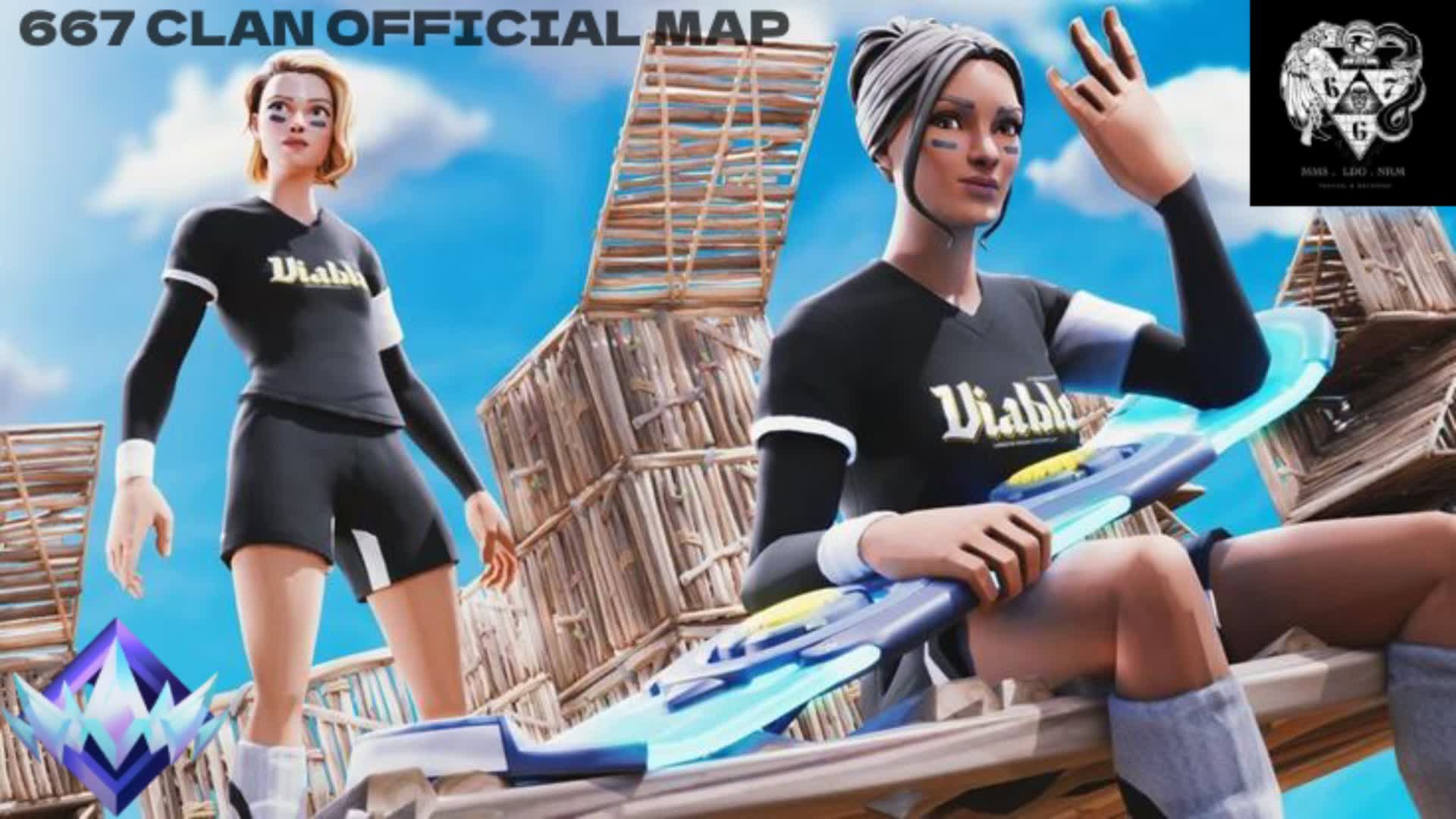 667 CLAN 1V1 RANKED 1139-0472-2626 by 667clan - Fortnite Creative Map Code - Fortnite.GG