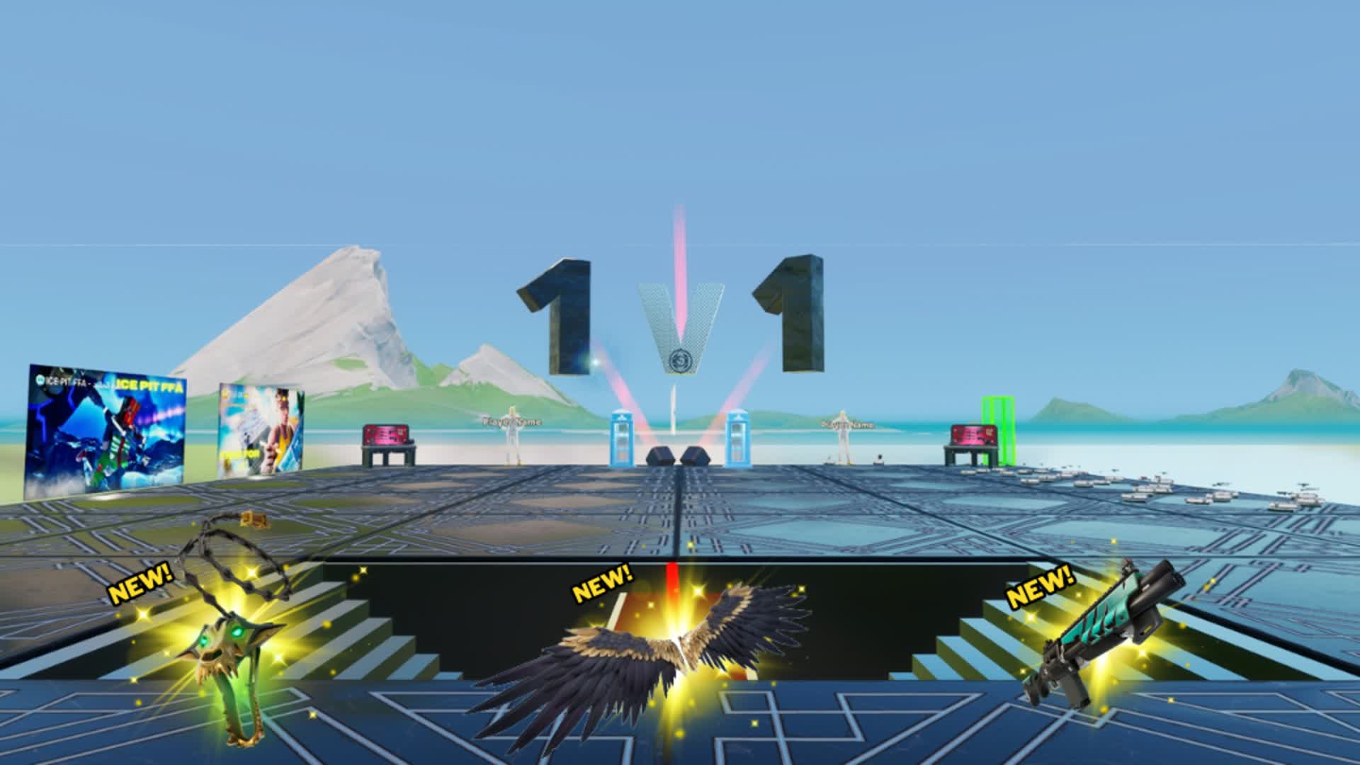 Challenge me 1v1 -تحداني💪 5595-9808-5491 by knas - Fortnite Creative ...