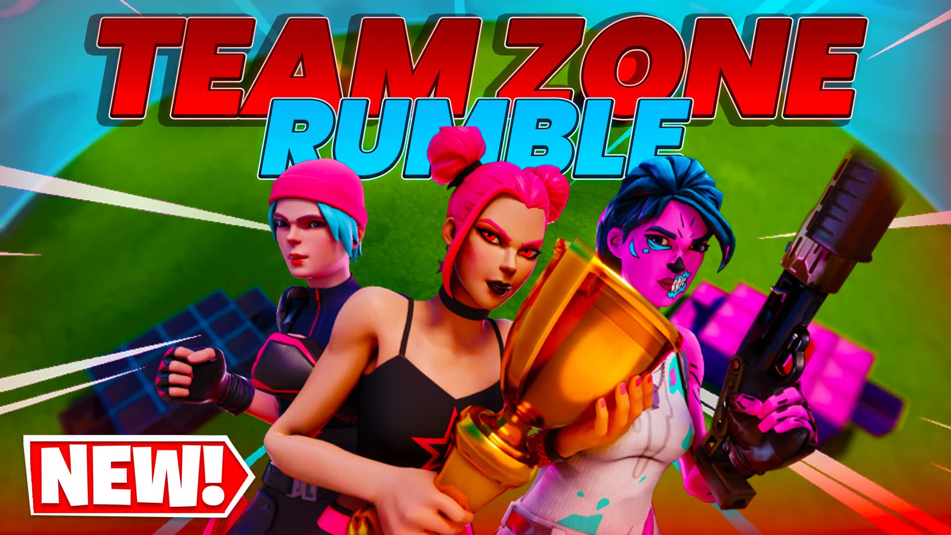 🔥TEAM RUMBLE🔥 - 3v3v3v3 0761-5798-8361 by jensi - Fortnite Creative Map ...