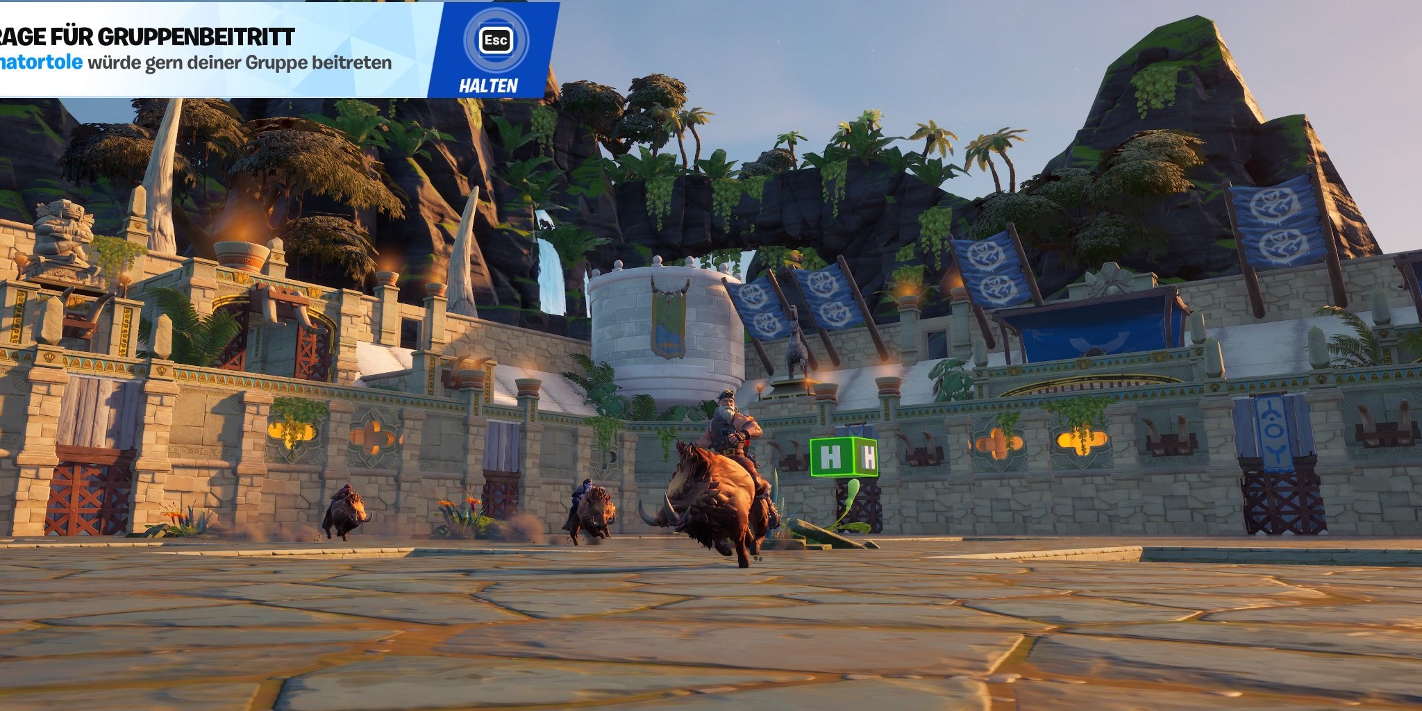 Hog Rider Arena 5458-5857-4834 by weltenformer - Fortnite Creative Map ...