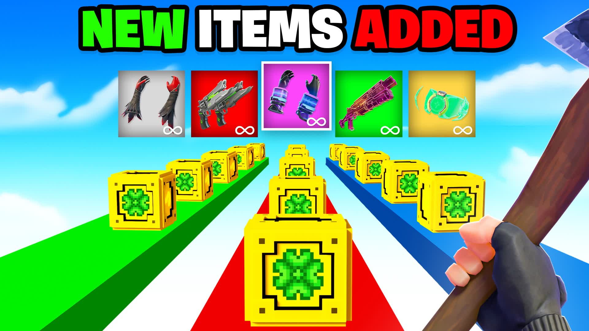 🍀 LUCKY BLOCK RACE 🍀 2311-4049-3050 by mehrked - Fortnite Creative Map ...