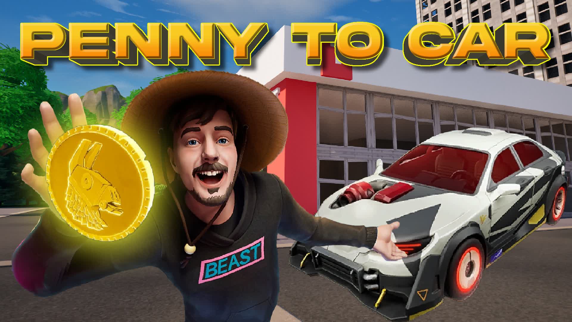 Penny To Car🚗 9786-8467-6747 by caste11o - Fortnite Creative Map Code ...