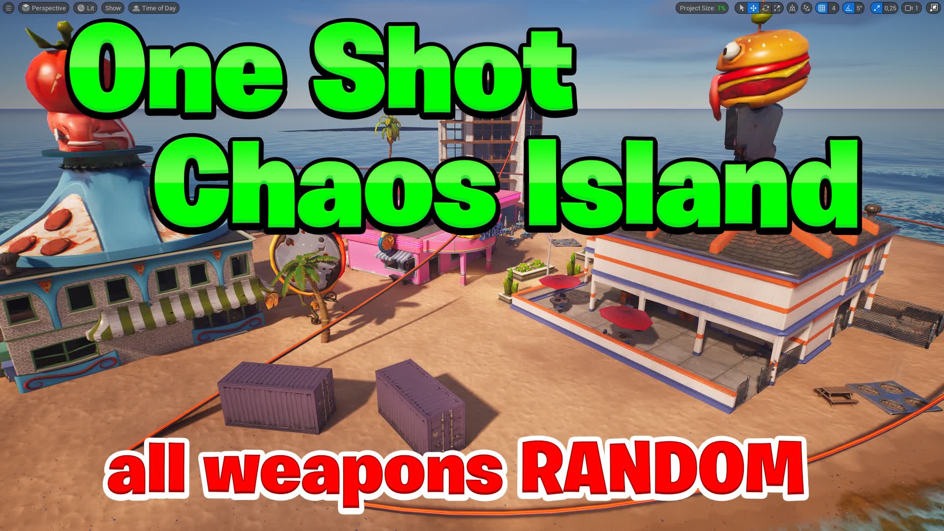 One Shot on Chaos Island 1279-1003-5673 by sebasaar - Fortnite Creative ...