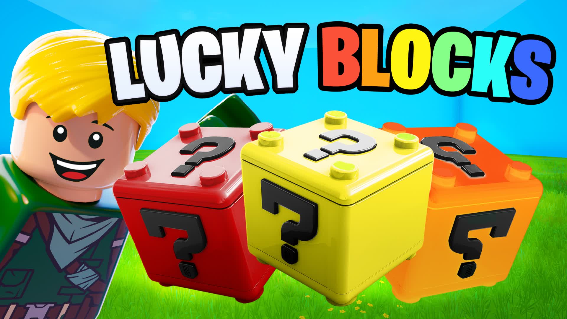 LUCKY BLOCKS🍀 1507-8073-3529 by nakama_lab - Fortnite Creative Map Code ...
