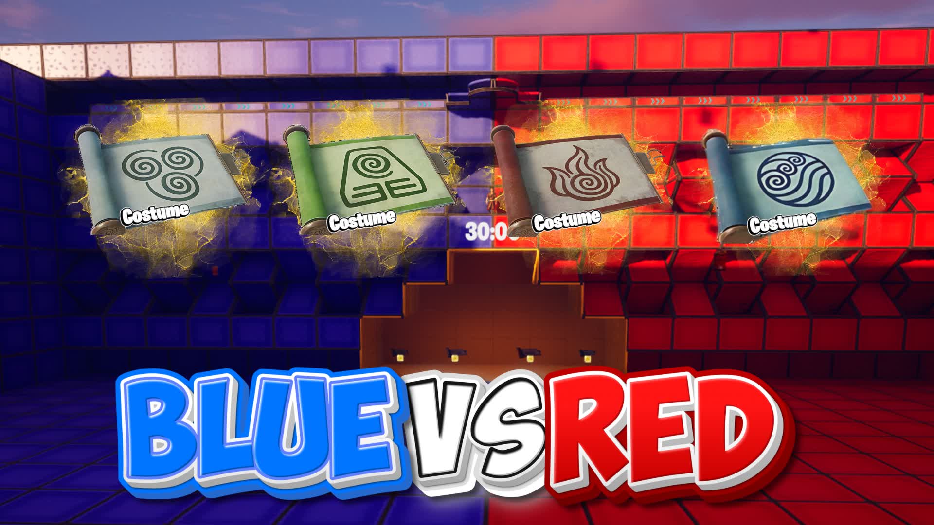 🔴AVATAR RED VS BLUE 🔵 5075-7721-9022 by 0sachiko - Fortnite Creative ...