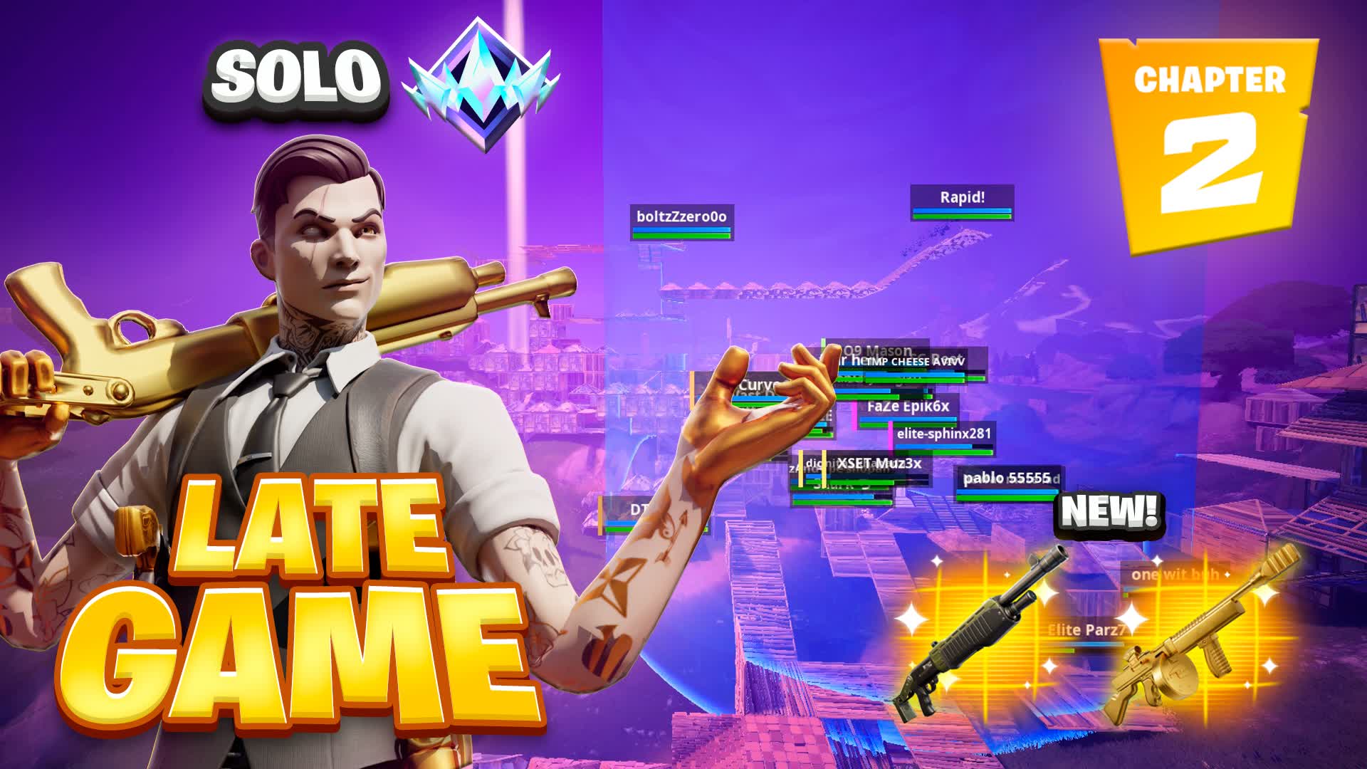 LATE GAME RANKED (SOLO)🏆 4140-4097-2850 by szecond - Fortnite Creative Map Code - Fortnite.GG