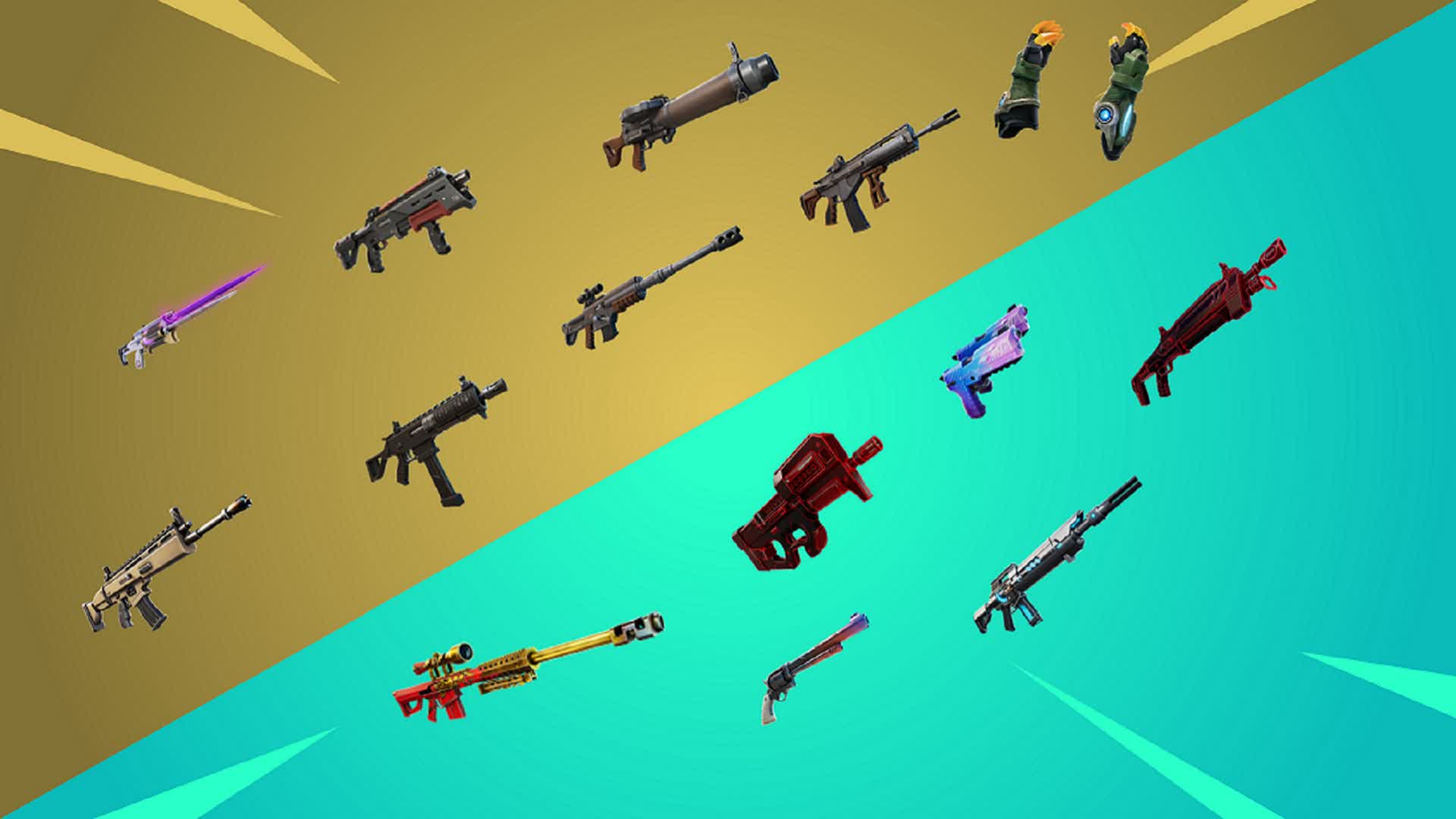 🌌All Exotic and Mythic 1v1⭐ 9520-1399-1585 by stewzb - Fortnite Creative Map Code - Fortnite.GG