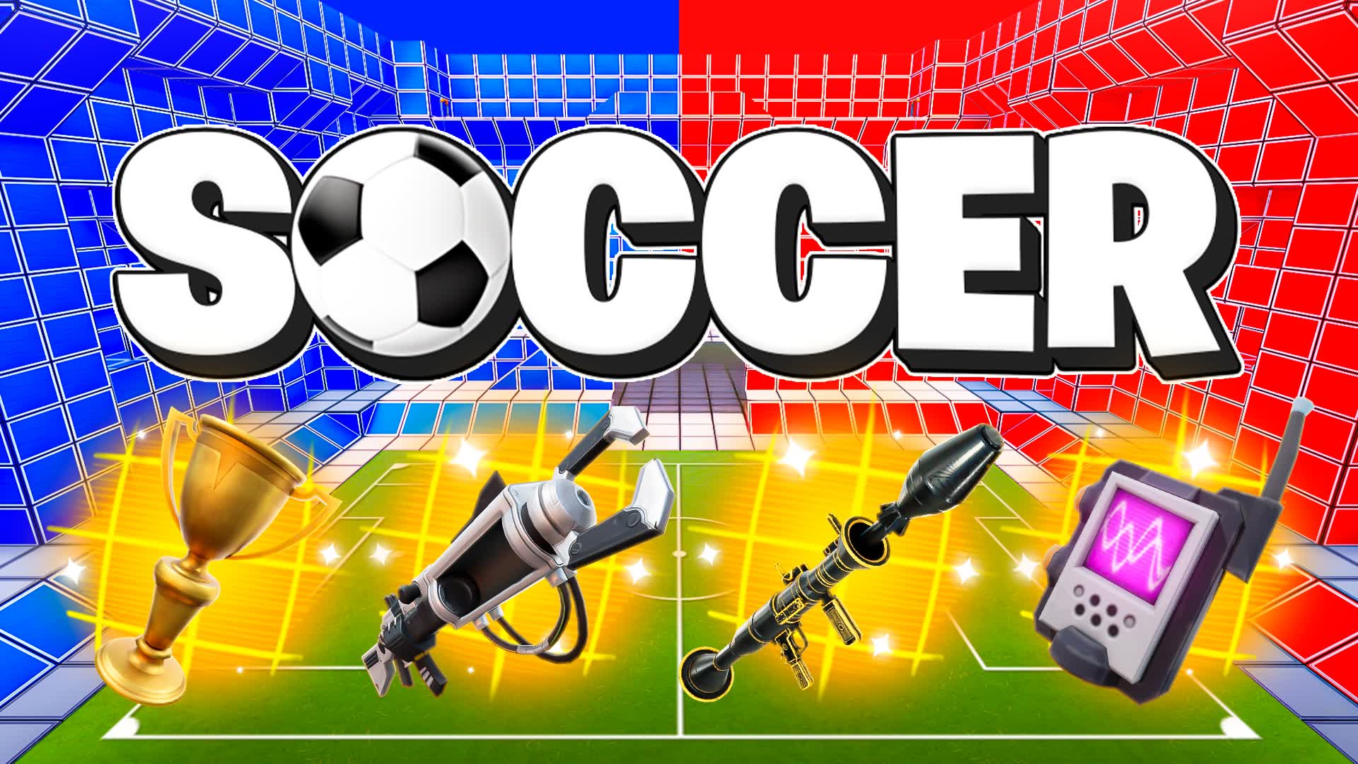 SOCCER RED VS BLUE 7254-7520-5887 by lewisuefn - Fortnite Creative Map ...