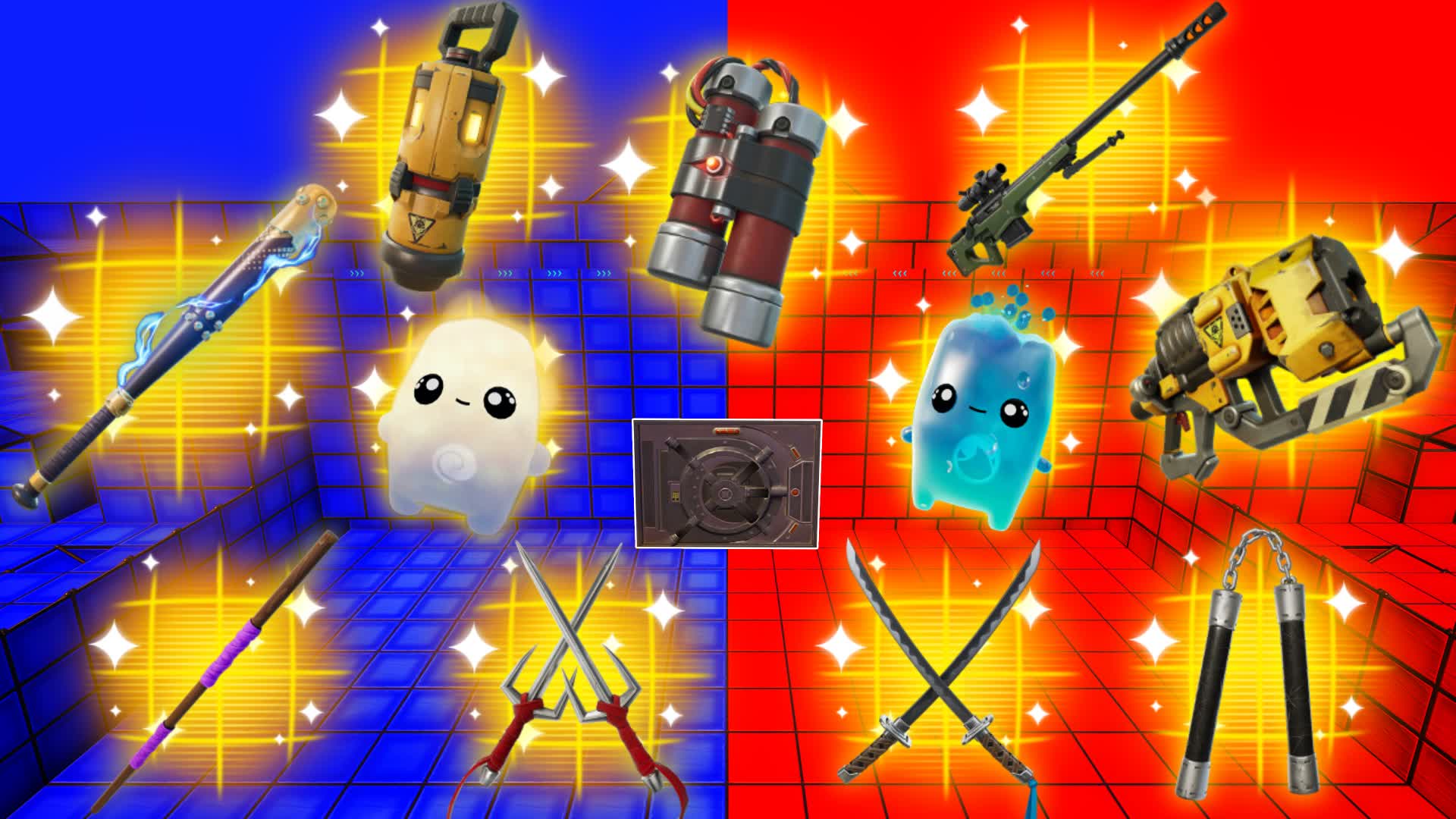 TMNT LAWLESS RED VS BLUE 🔴🔵 4396-5610-2637 by 9blade - Fortnite