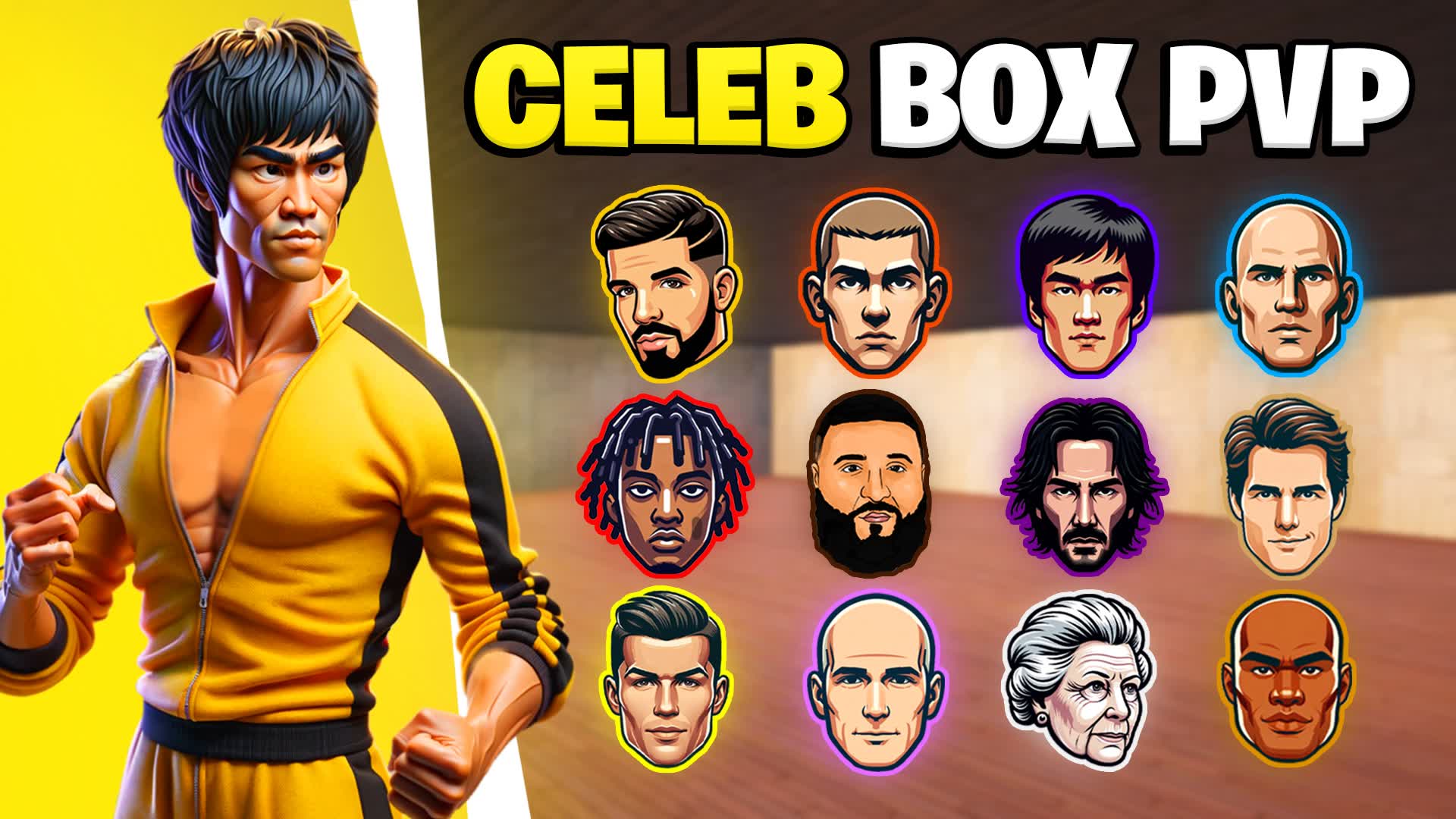 CELEB BOX PVP 📦 7421-6347-3308 by rockky - Fortnite