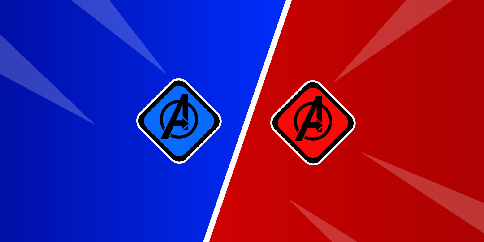 ALL POWER RED VS BLUE HERO 🔴🔵 1330-8518-3040 by dz213 - Fortnite ...