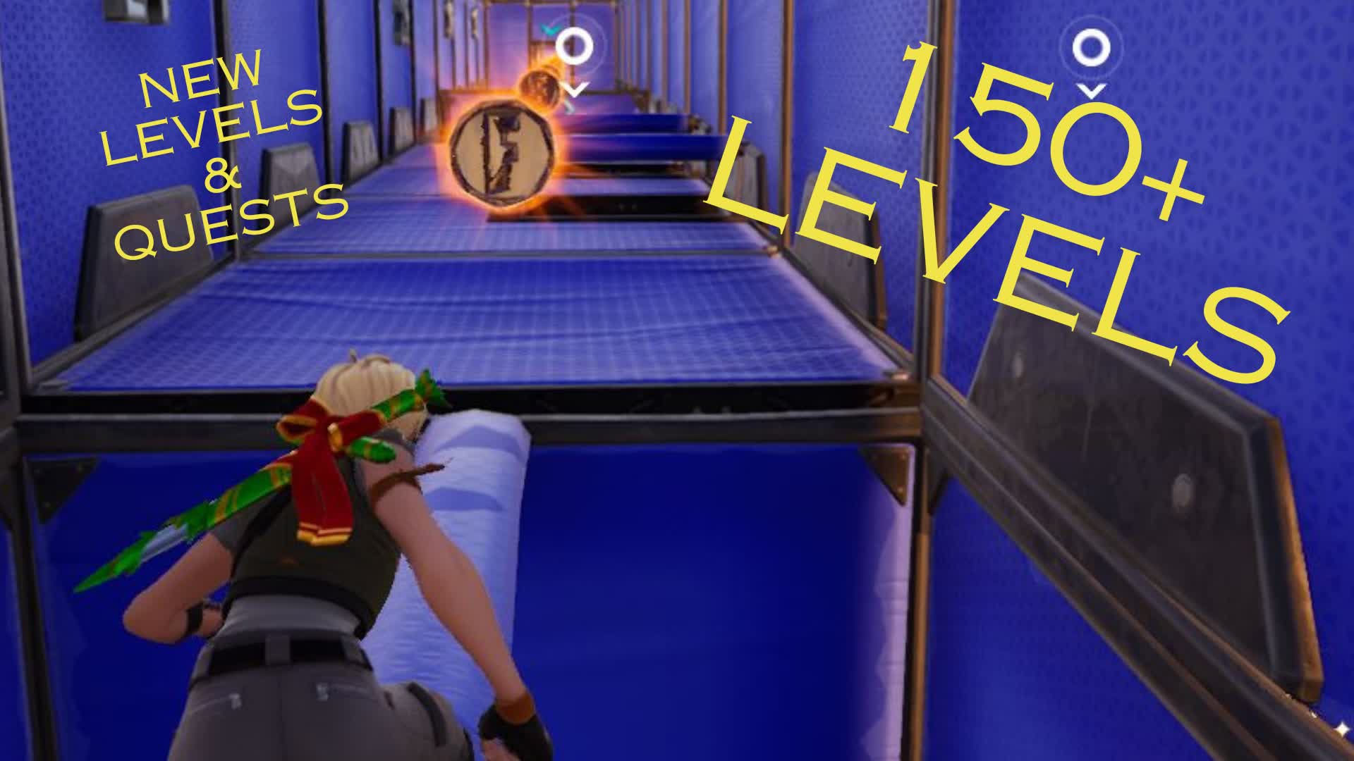 PARKOUR 150+ LEVELS 7323-3452-9717 by minimaps - Fortnite Creative Map ...