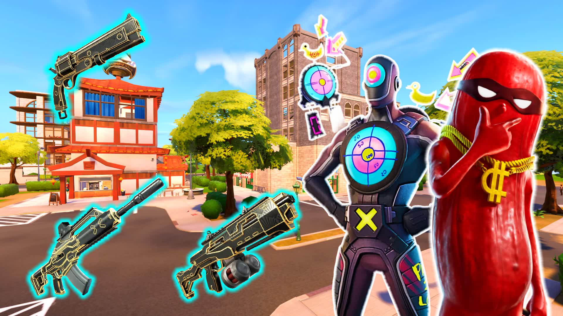 CRAZY 99 BOTS ROYALE 0996-6575-7208 by ned4 - Fortnite Creative Map ...