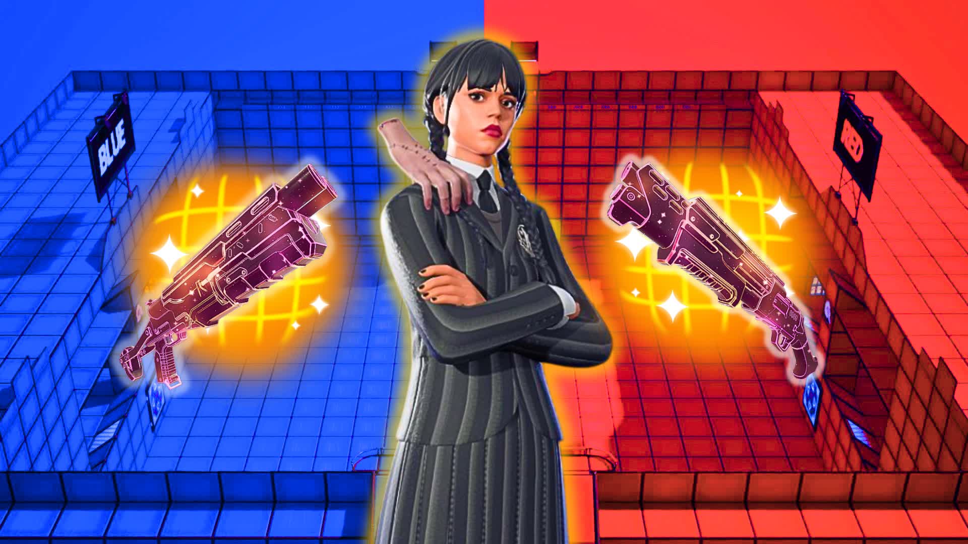 SUPER RED VS BLUE 🔴 🔵Cold Season ️ 7585-6754-2806 by lachr3f - Fortnite ...