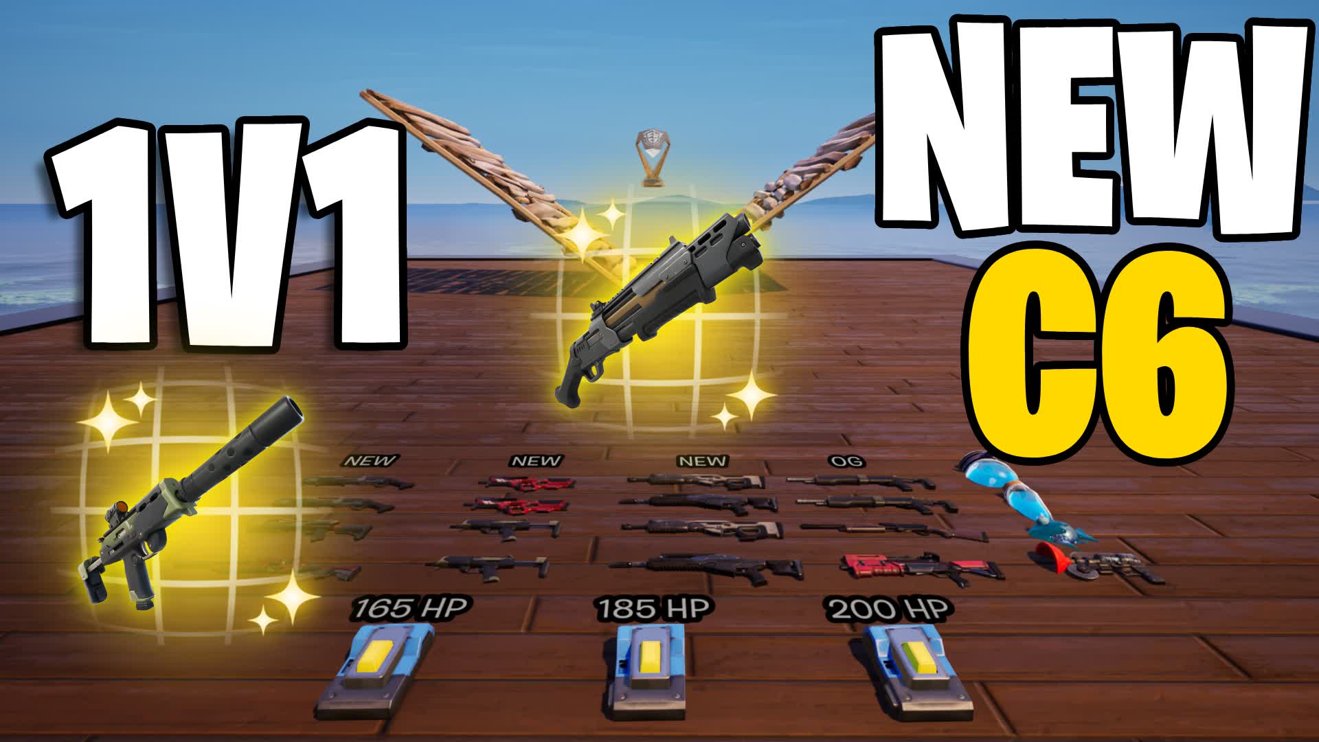 1v1 New C6 9221-6994-5754 by veky - Fortnite Creative Map Code ...