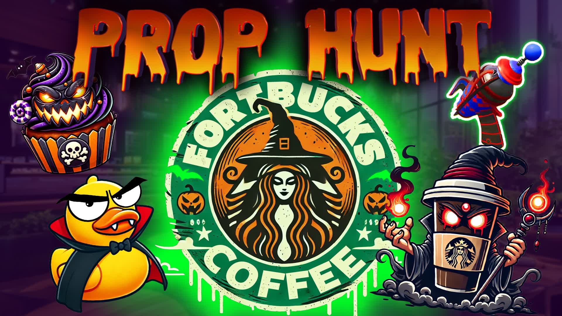 Fortbucks Halloween Prop Hunt🧁 1022 8858 8833 By Dvan Fortnite Creative Map Code Fortnitegg