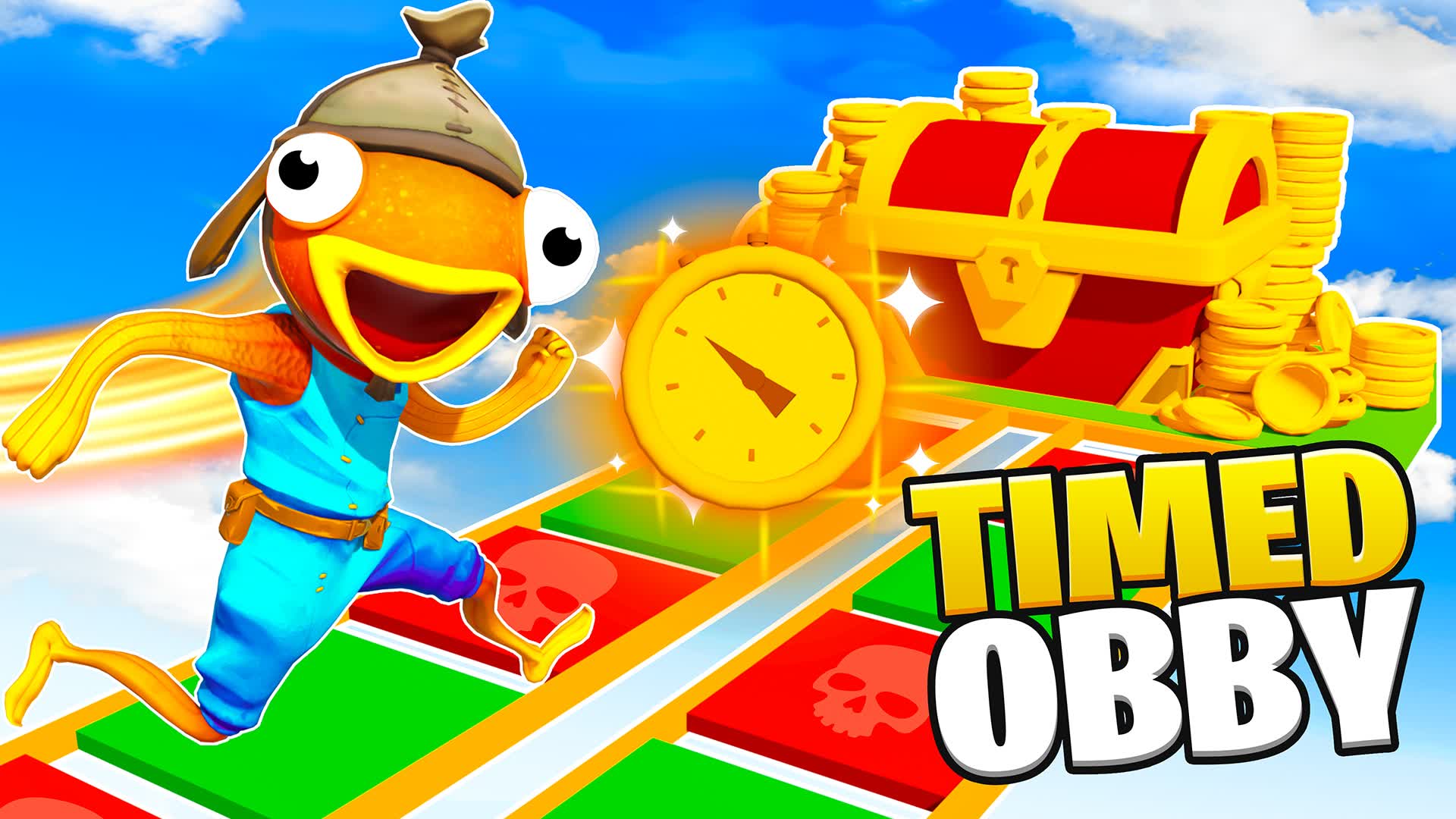 TIME TRIALS OBBY 400+ LEVELS🚀 9510-8853-3112 من ابتكار ammo - Fortnite