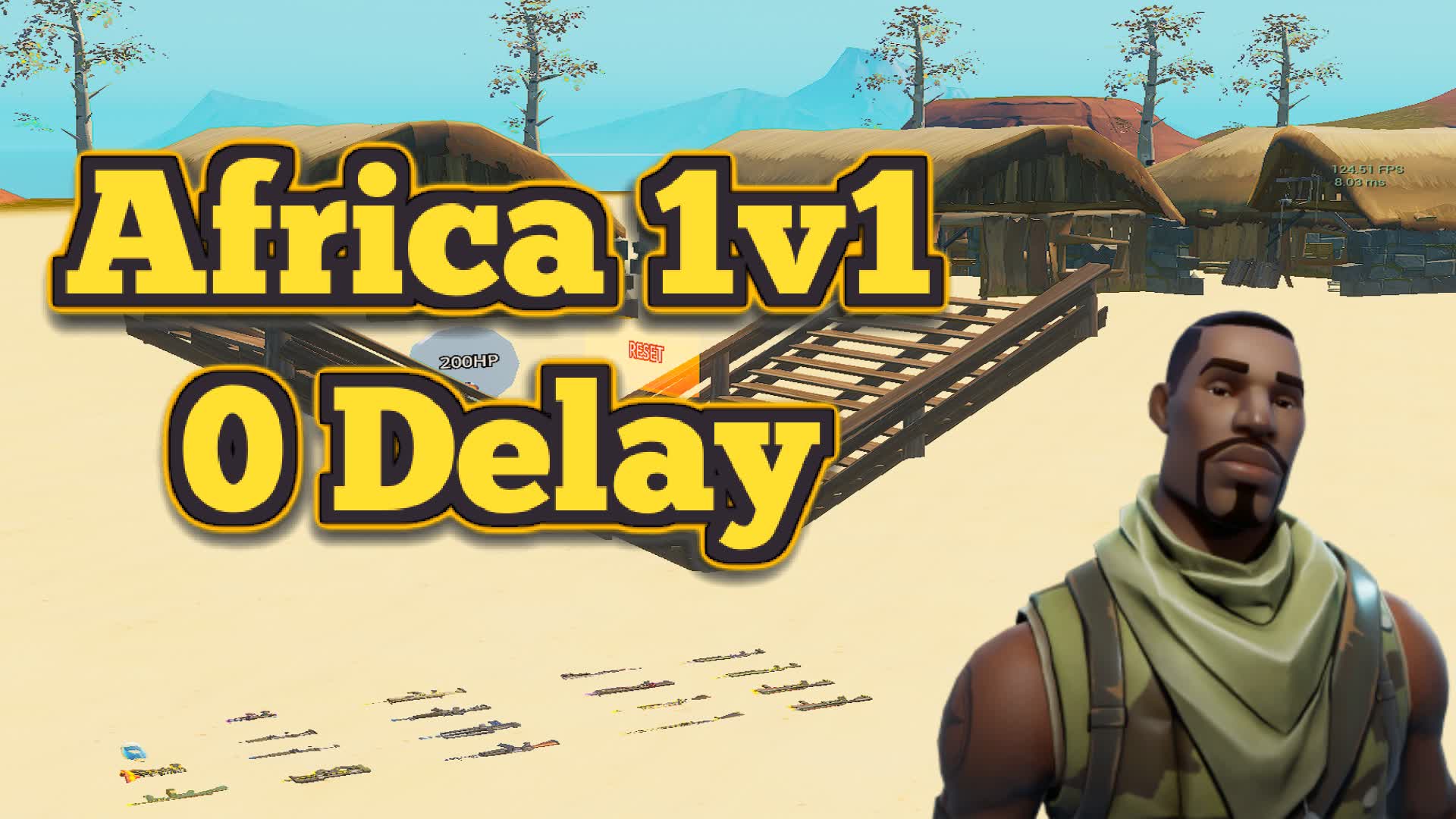 Africa 1v1 8850-0957-2879 by tropyz - Fortnite Creative Map Code ...