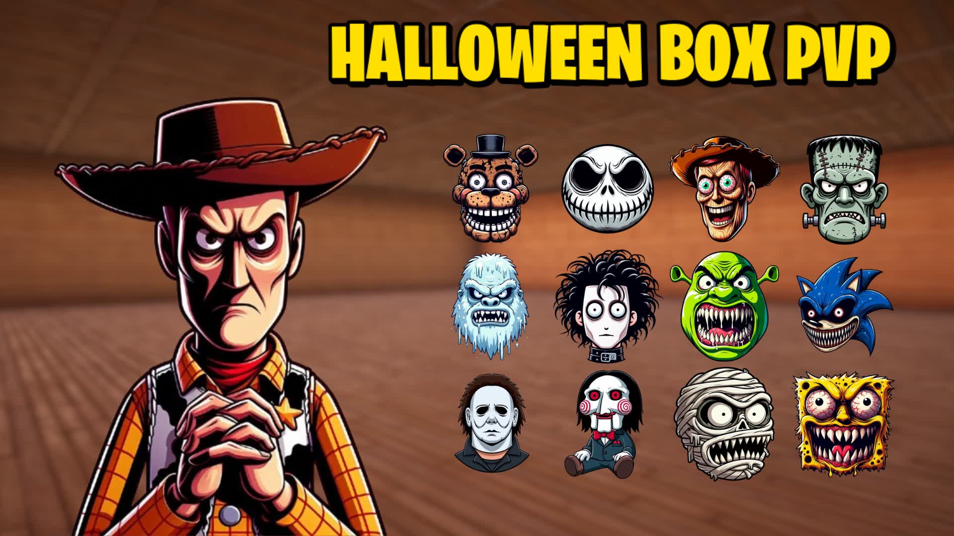 HALLOWEEN BOX PVP 5652-1261-6849 by dafydd - Fortnite Creative Map Code - Fortnite.GG