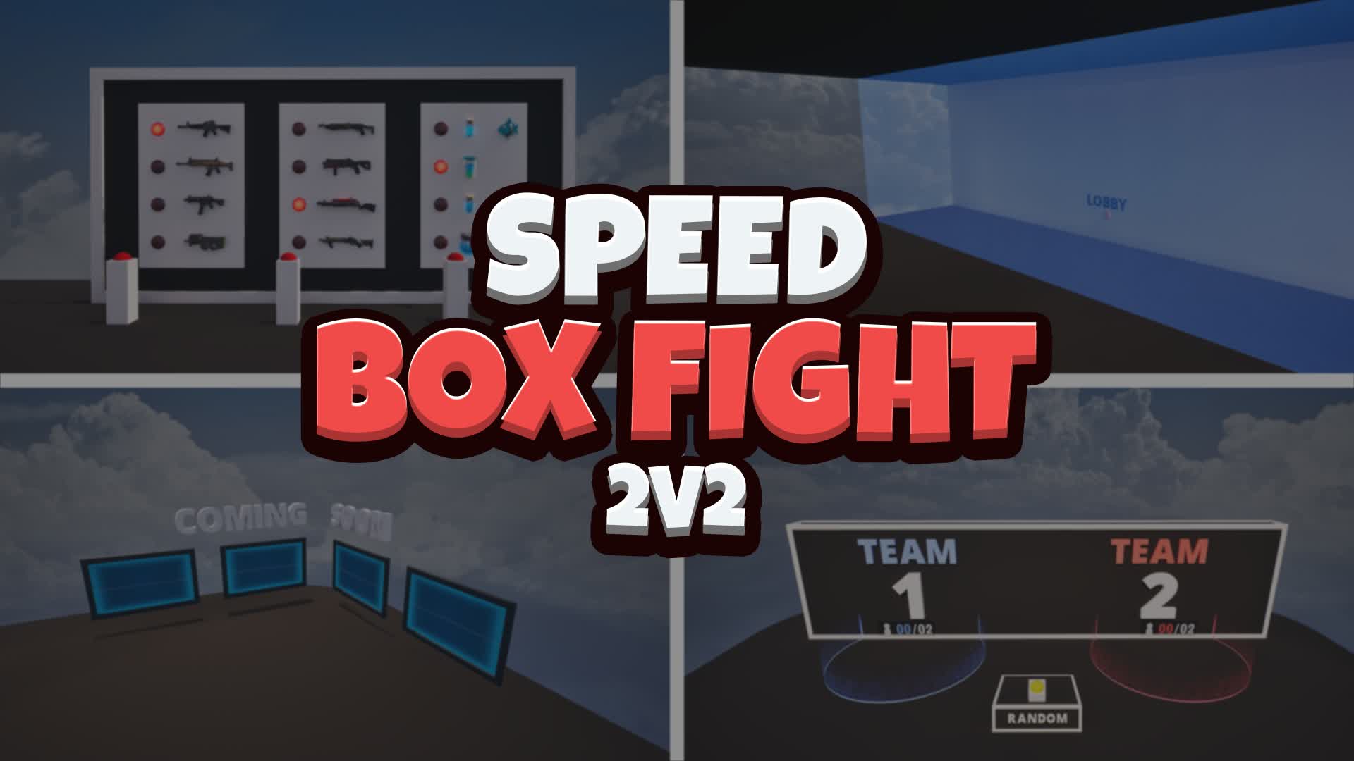 Speed Box Fight 2v2 4174-4442-2319 by mailon - Fortnite