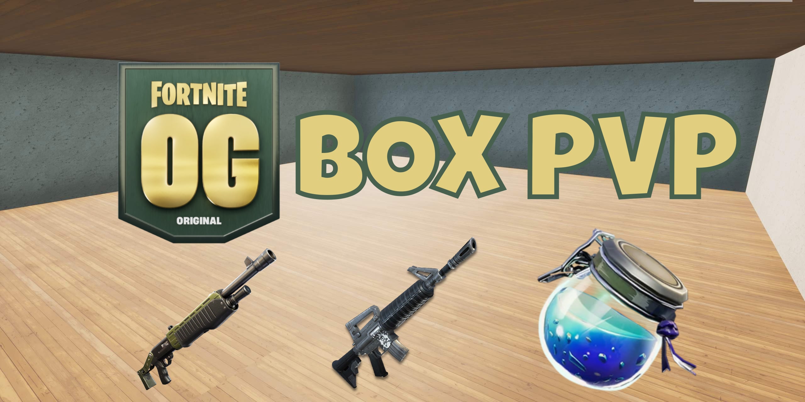 OG Fortnite Box PVP (OG Weapons) 7952-4337-2162 by minizoids - Fortnite ...