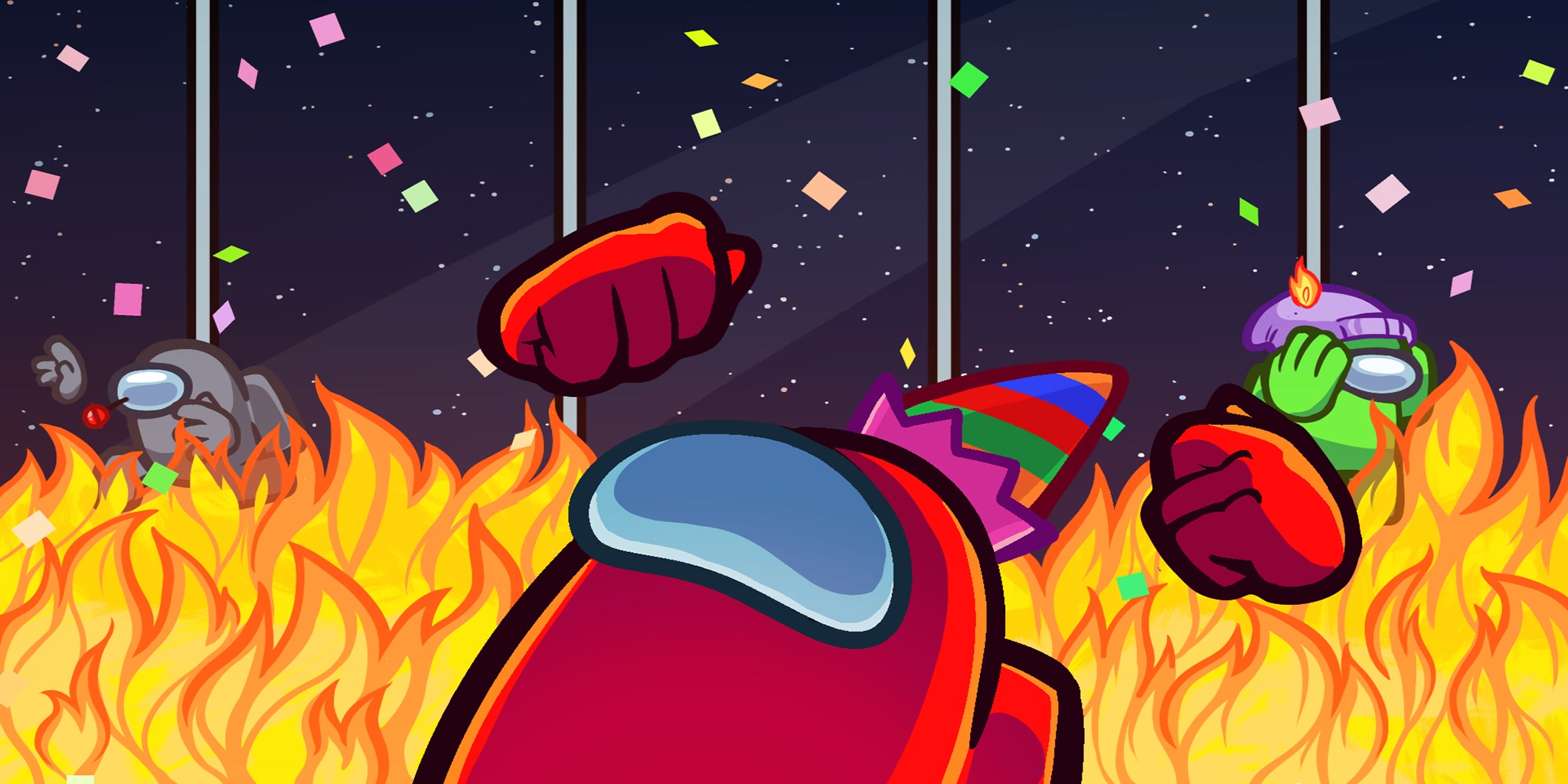 AMONG US GUN GAME 🎯 ONE SHOT 🤡 60 MEME 5640-9973-3679 by cloverleaf ...