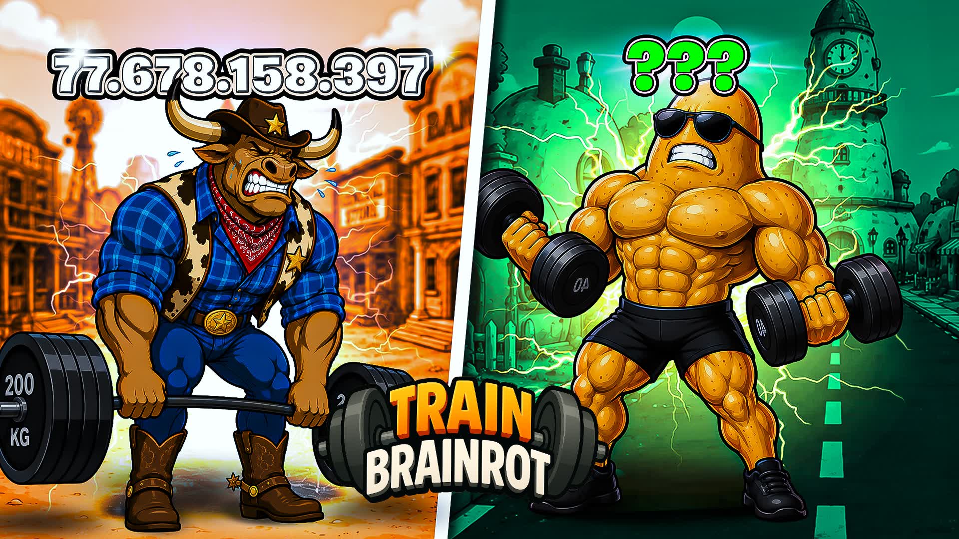 Train Brainrot To Fight 9167-6673-3075 by herocreate - Fortnite
