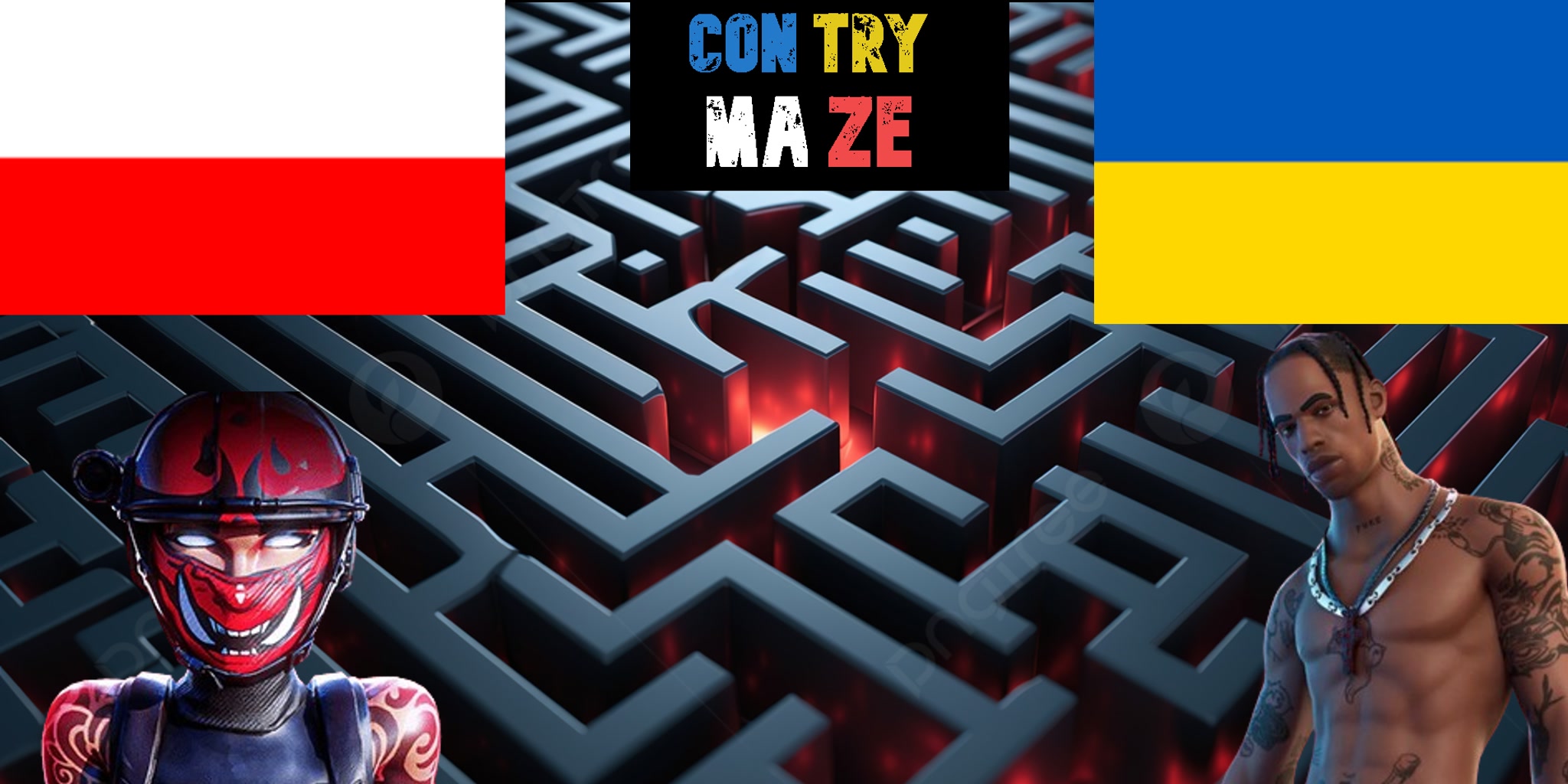 Country maze 2 levels 7057-6218-1170 by bertzy - Fortnite Creative Map ...