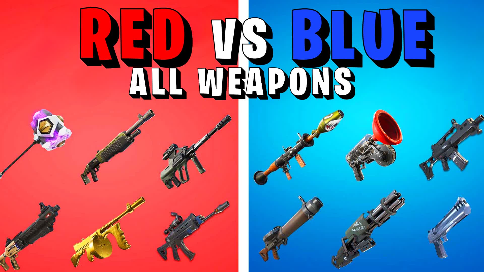 SPECIAL 🔴 RED VS BLUE 🔵 2204-1043-8191 by ferjusyt - Fortnite Creative ...
