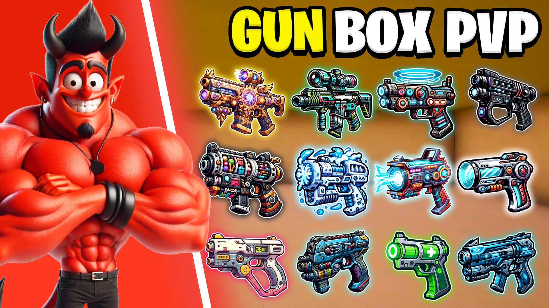 🔫CUSTOM WEAPONS BOX PVP📦 - 6891-7631-4865 | Fortnite Zone