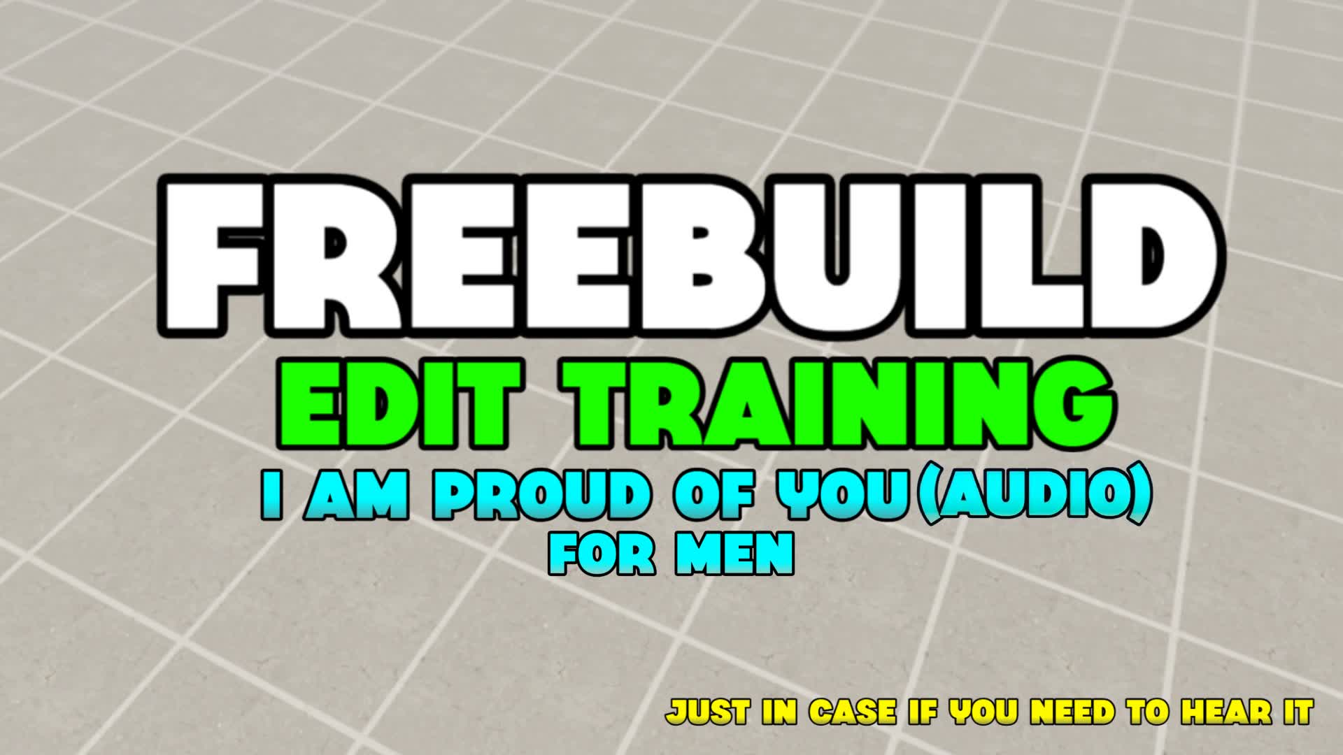 FREEBUILD MAP EDIT TRAINING WITH BOTS 📝 6028-0507-4846 by kujas ...