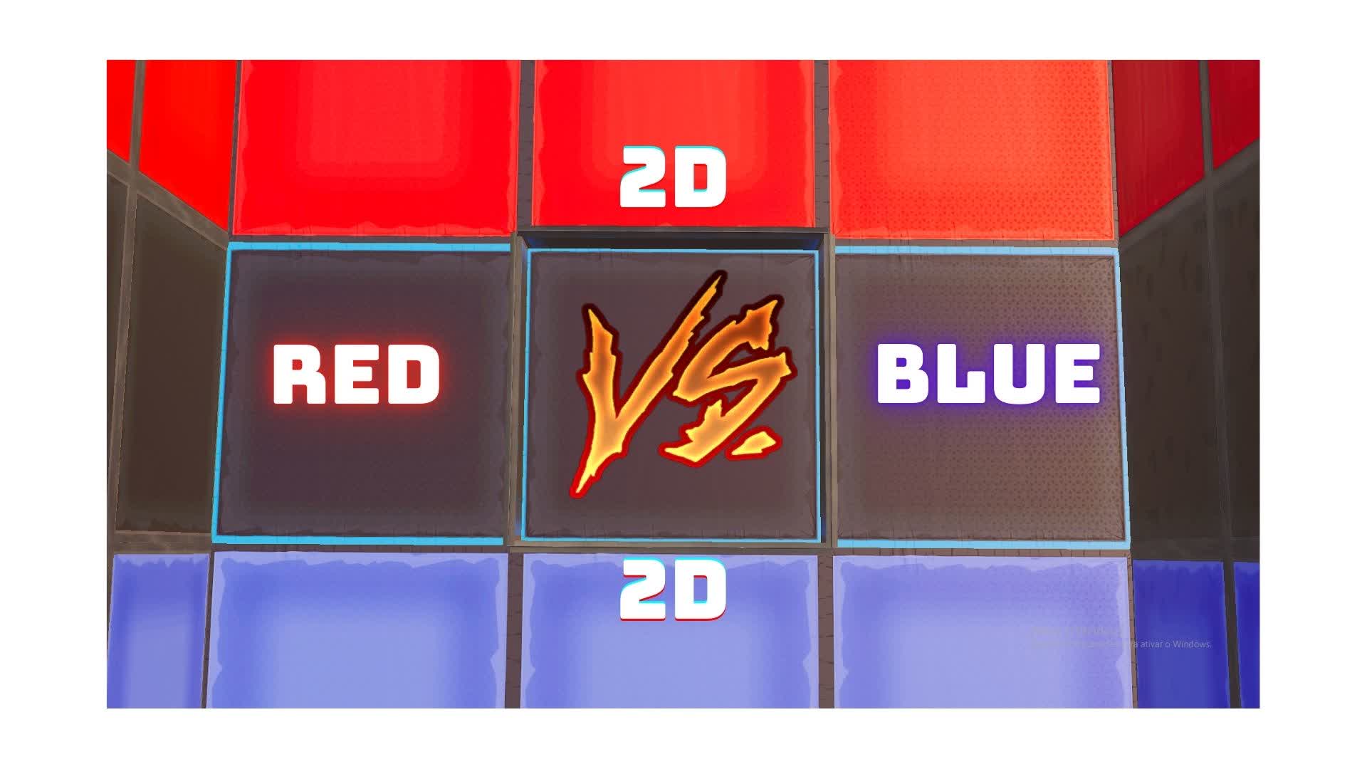 RED VS BLUE OF FRIENDS 2D 3588-9968-6910 by thiagoaraujo03 - Fortnite ...