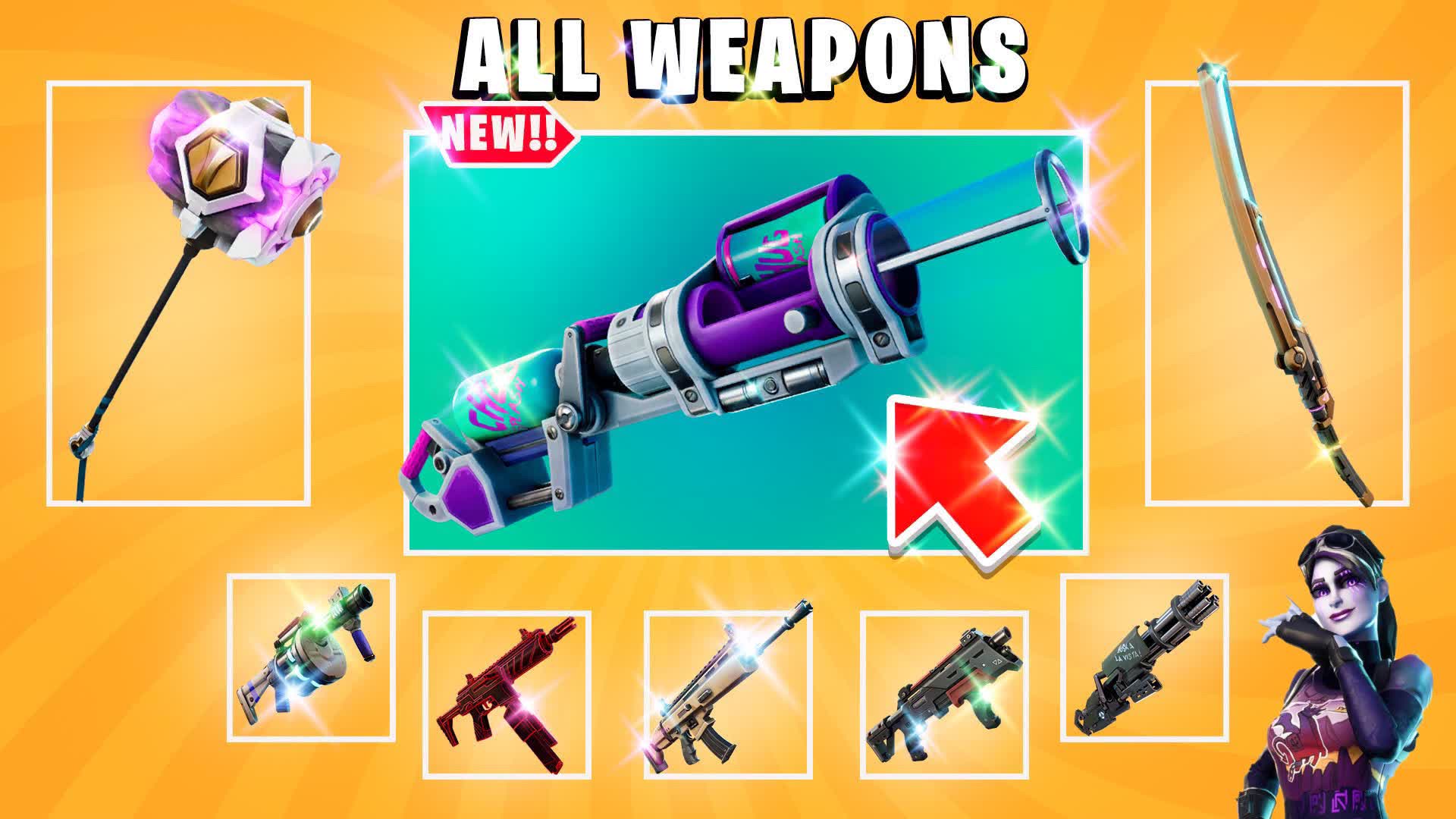 FUN - FREE FOR ALL 4025-2907-7052 by yolofn - Fortnite Creative Map ...