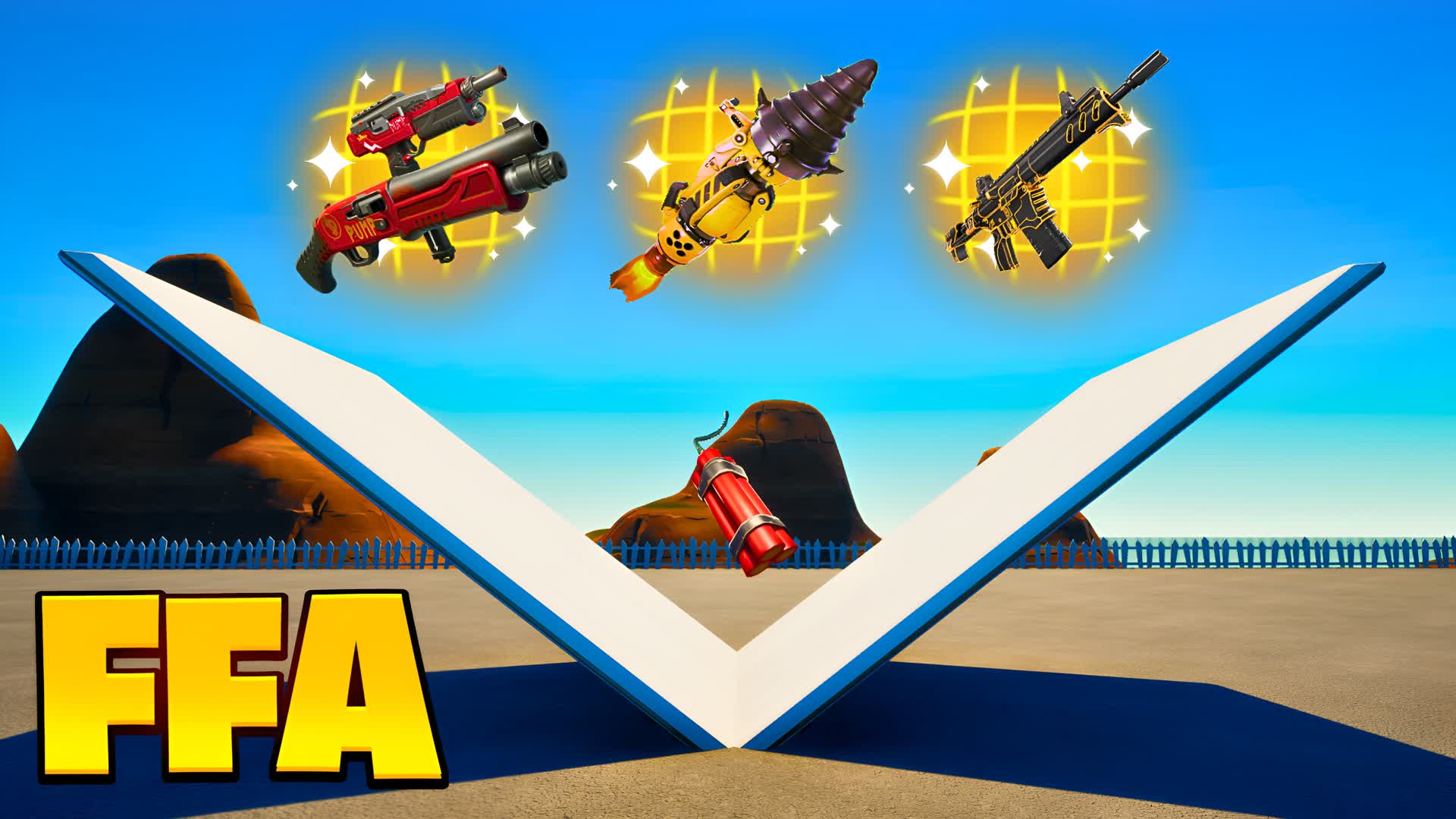 DESERT 1V1 FFA 🏜️ 2112-4444-8160 by kznn - Fortnite Creative Map Code ...