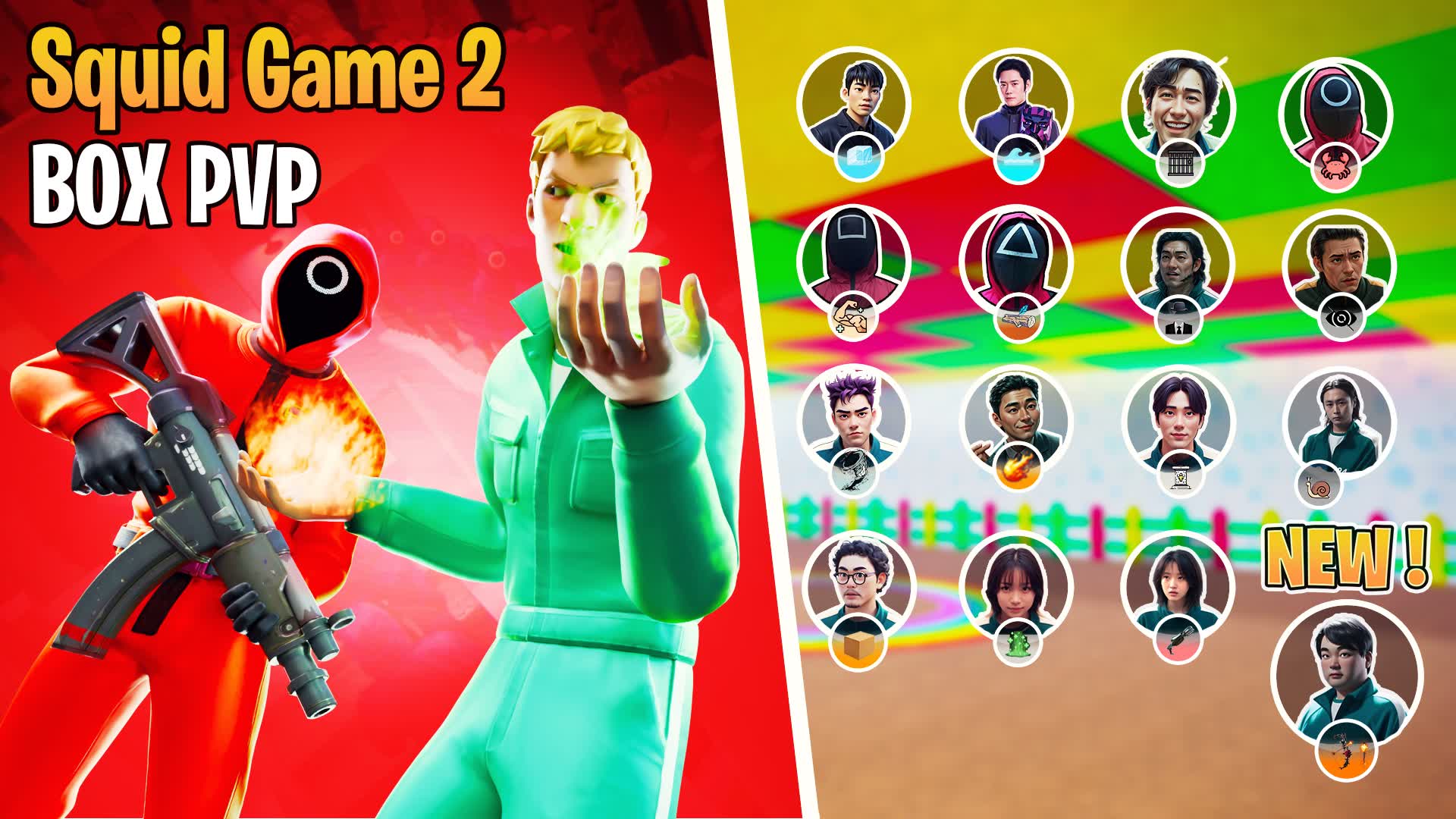 Squid Game 2 Box Pvp 🐙 (1368-2073-4902) by dongogo - Fortnite Creative Map - FCHQ.io