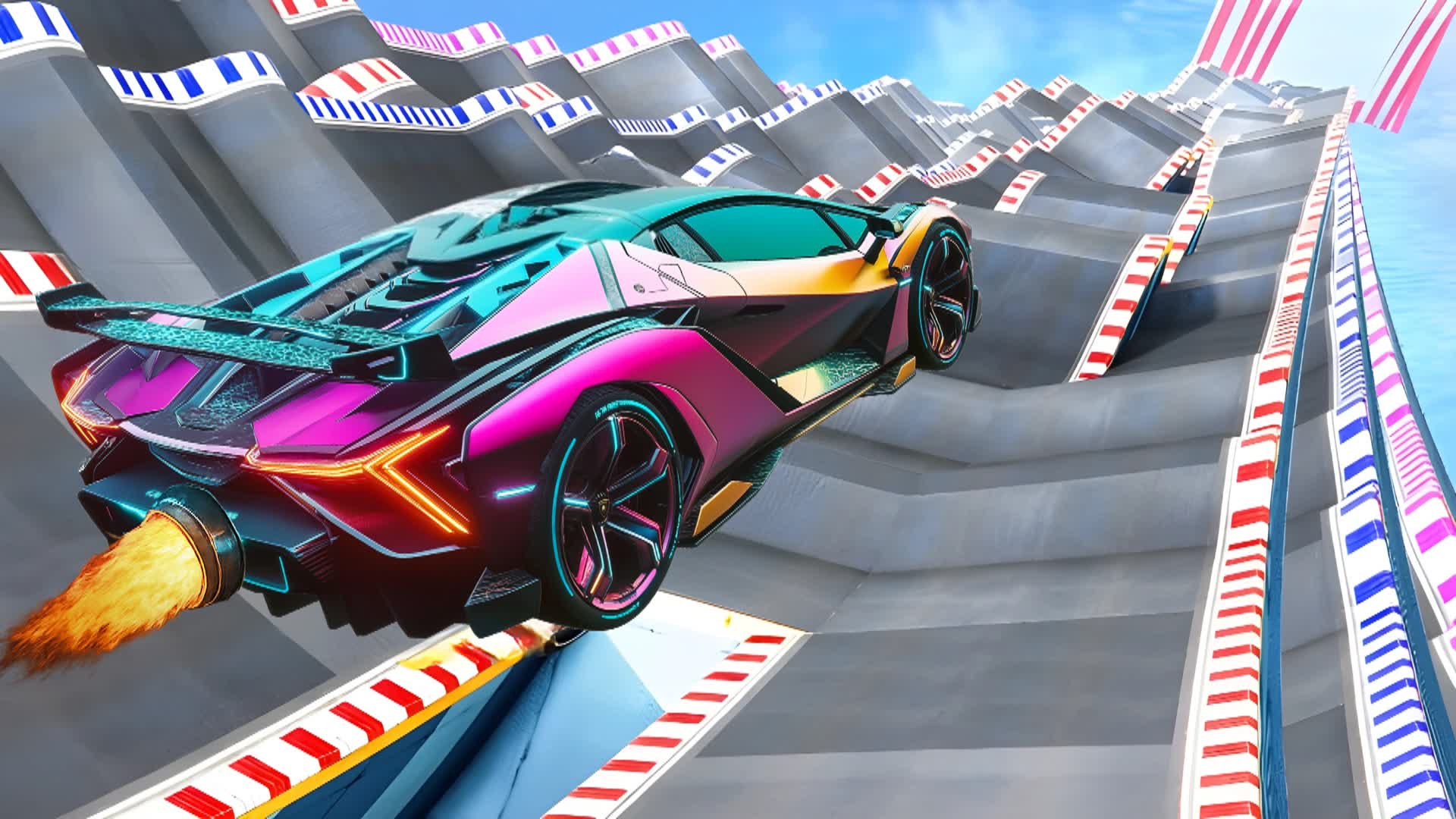 CRAZY MEGA RAMP 0392-2917-5788 من ابتكار zapotronmap - Fortnite