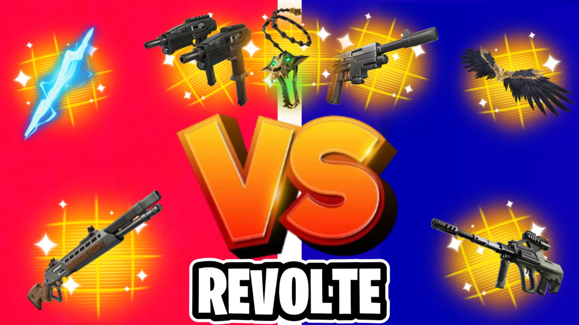 🔴RED VS BLUE🔵 BUILD FIGHT REVOLTE 9238-7172-2390 من ابتكار revolte ...