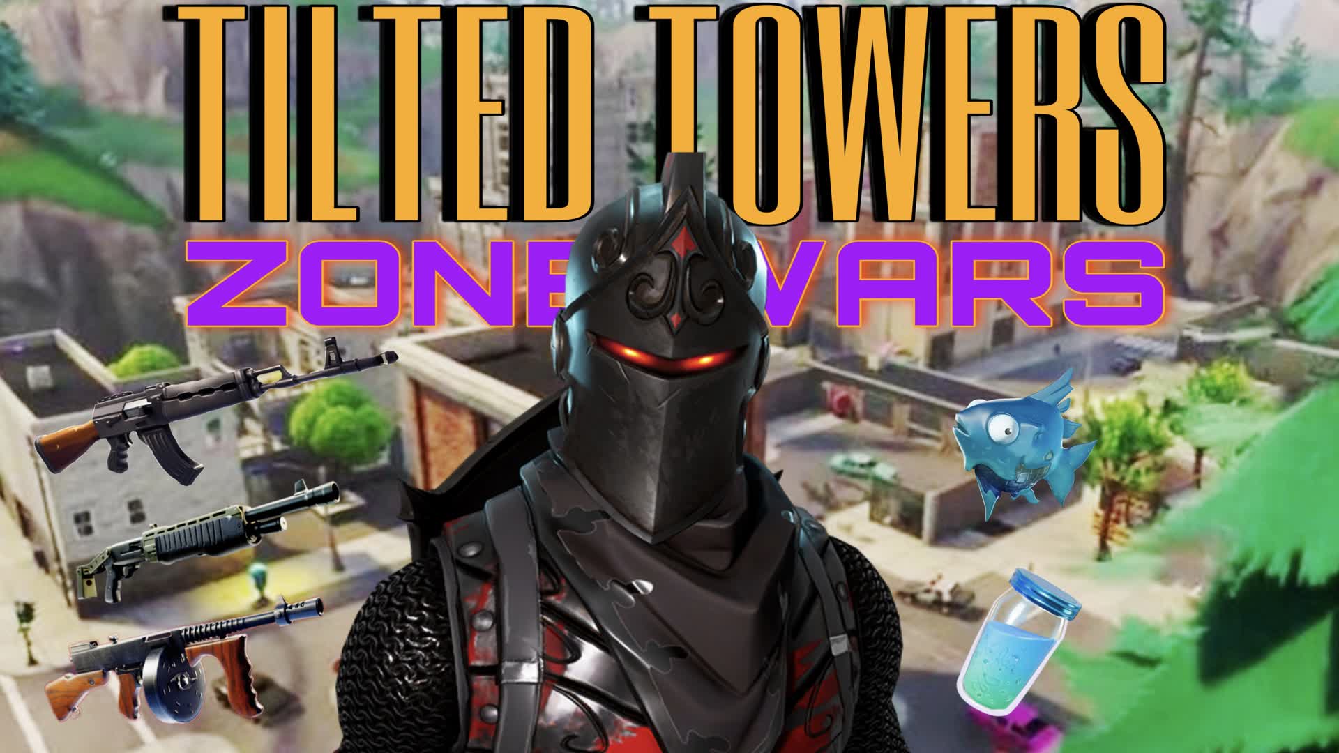 TILTED TOWERS - ZONE WARS 0101-1980-0351 by ryzyko - Fortnite Creative Map Code - Fortnite.GG
