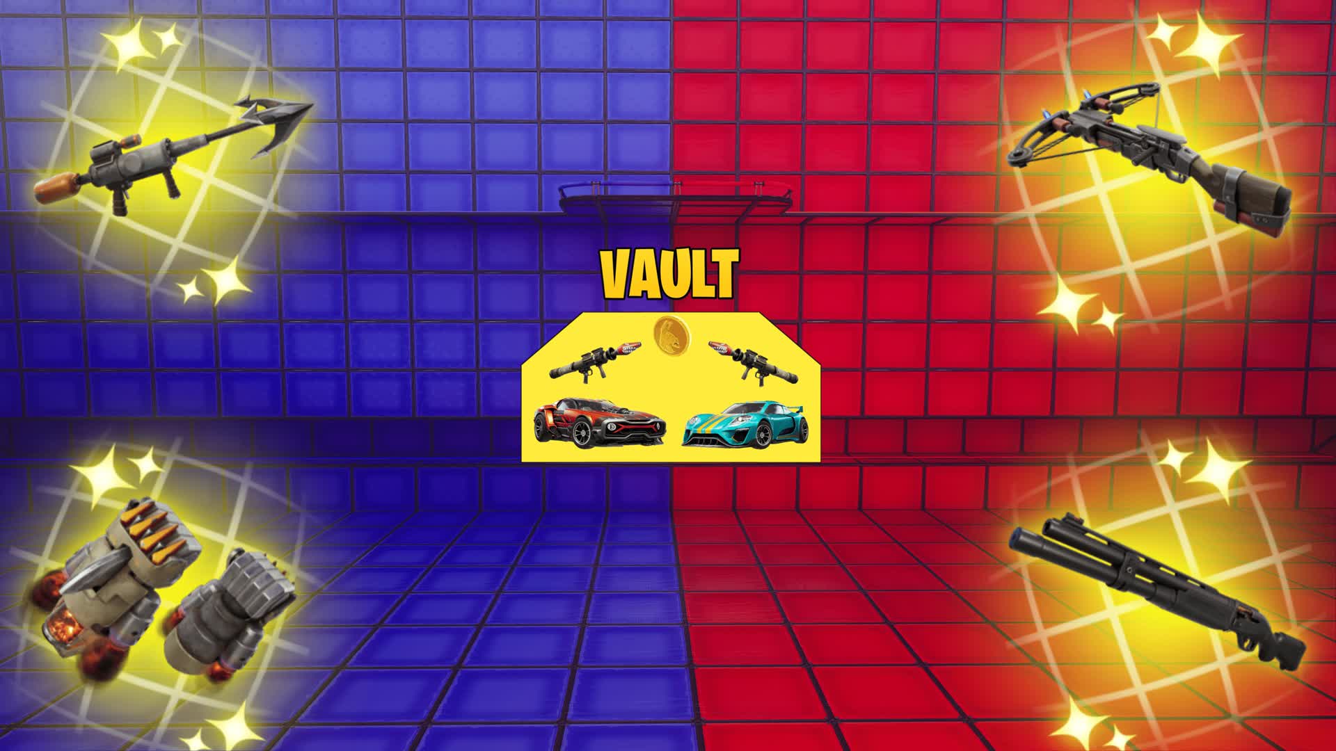 Ultimate RED VS BLUE GUN GAME HERO🔴🔵 1358-6663-5921 by f4n - Fortnite Creative Map Code ...