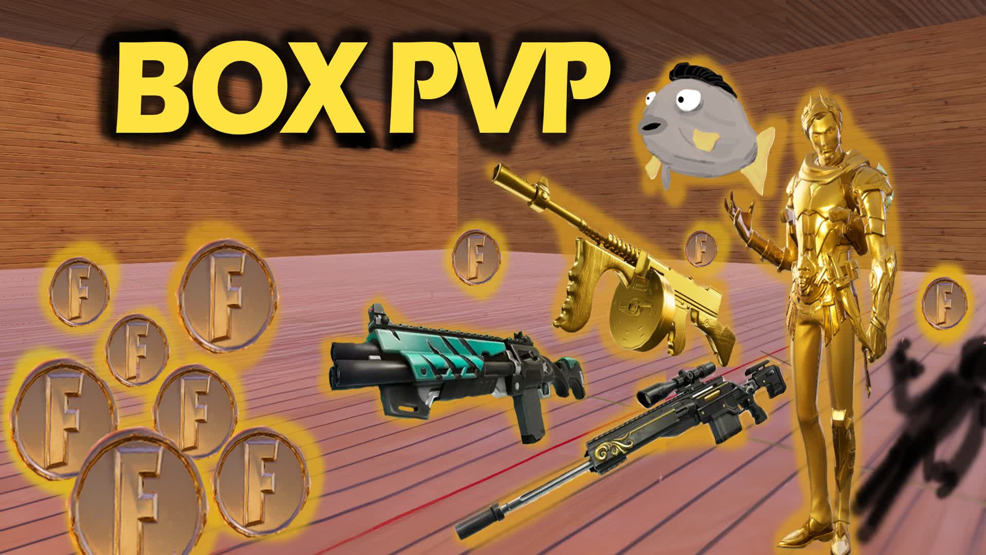 MIDAS BOX PVP🪙 2459-2992-7639 by bigig - Fortnite Creative Map Code ...