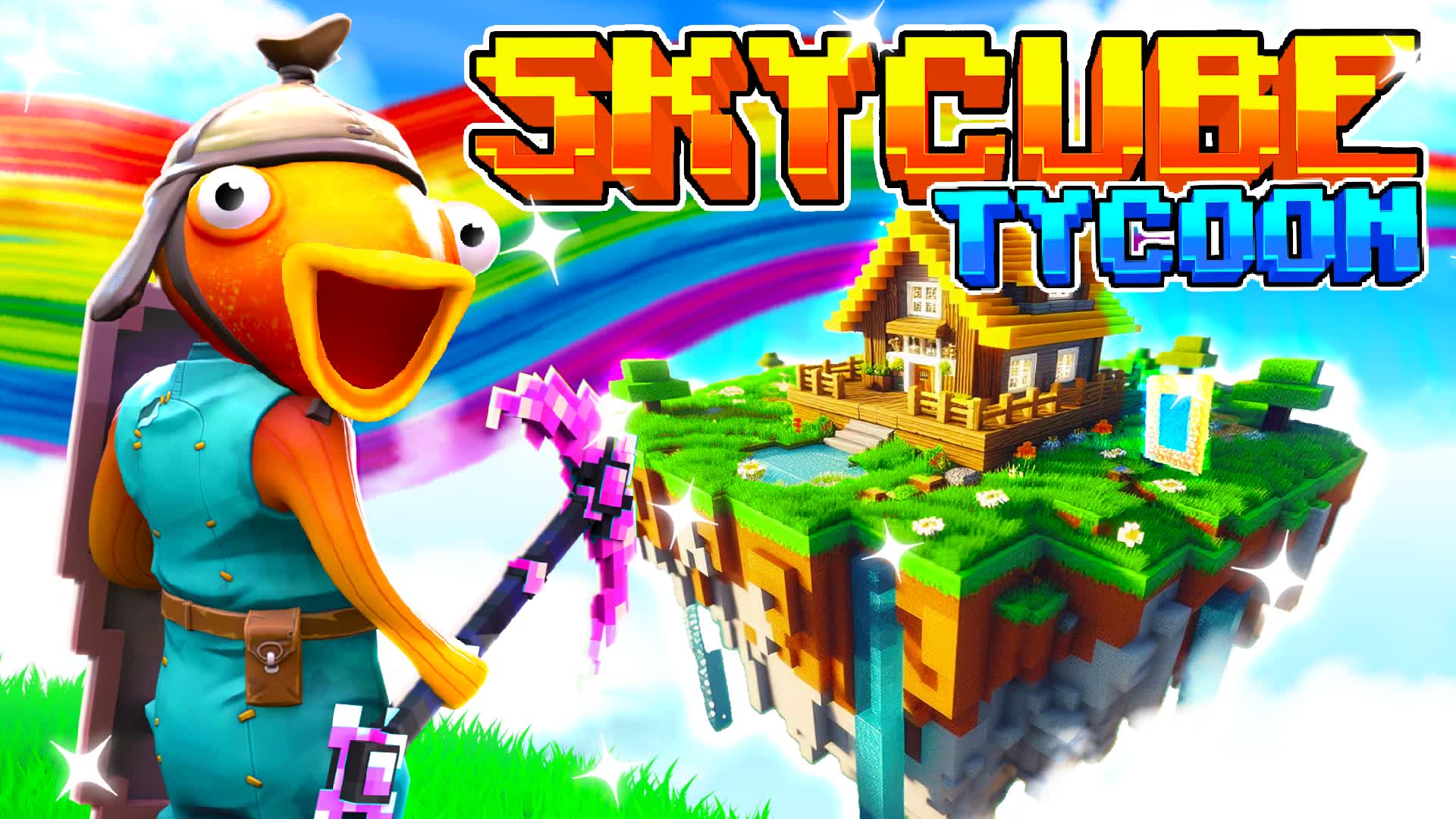 SKYCUBE ISLAND TYCOON 🏝️ [CO-OP] 1635-7336-2748 by extremstudios - Fortnite Creative Map Code ...