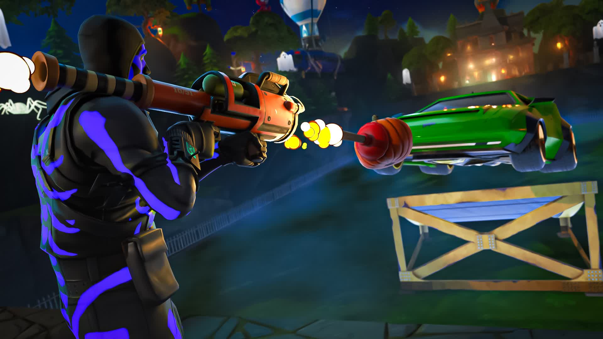 HALLOWEEN ROCKETS VS CARS 2 5437-1140-9670 by p1q - Fortnite Creative ...