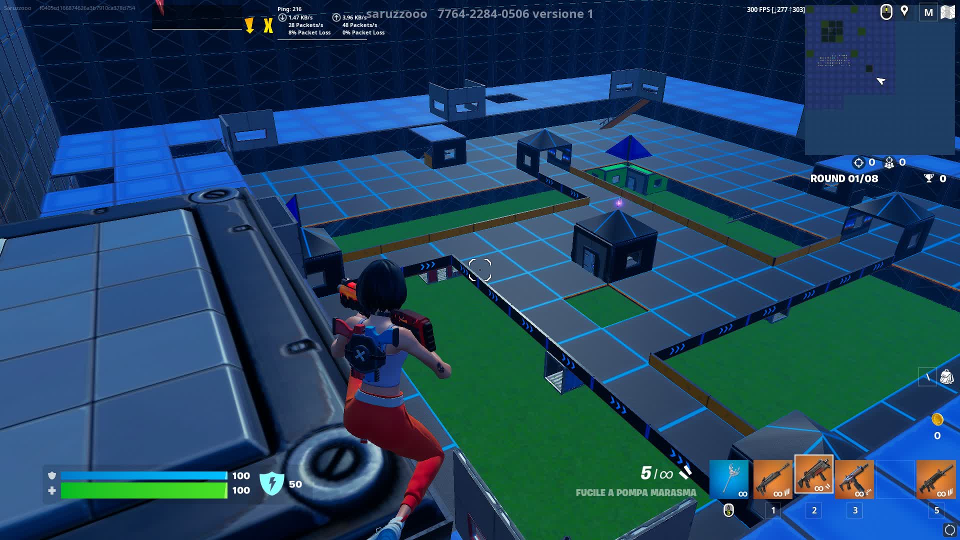 Large Grid Island 2 3880-8317-2835 by Saruzzooo - Fortnite.GG