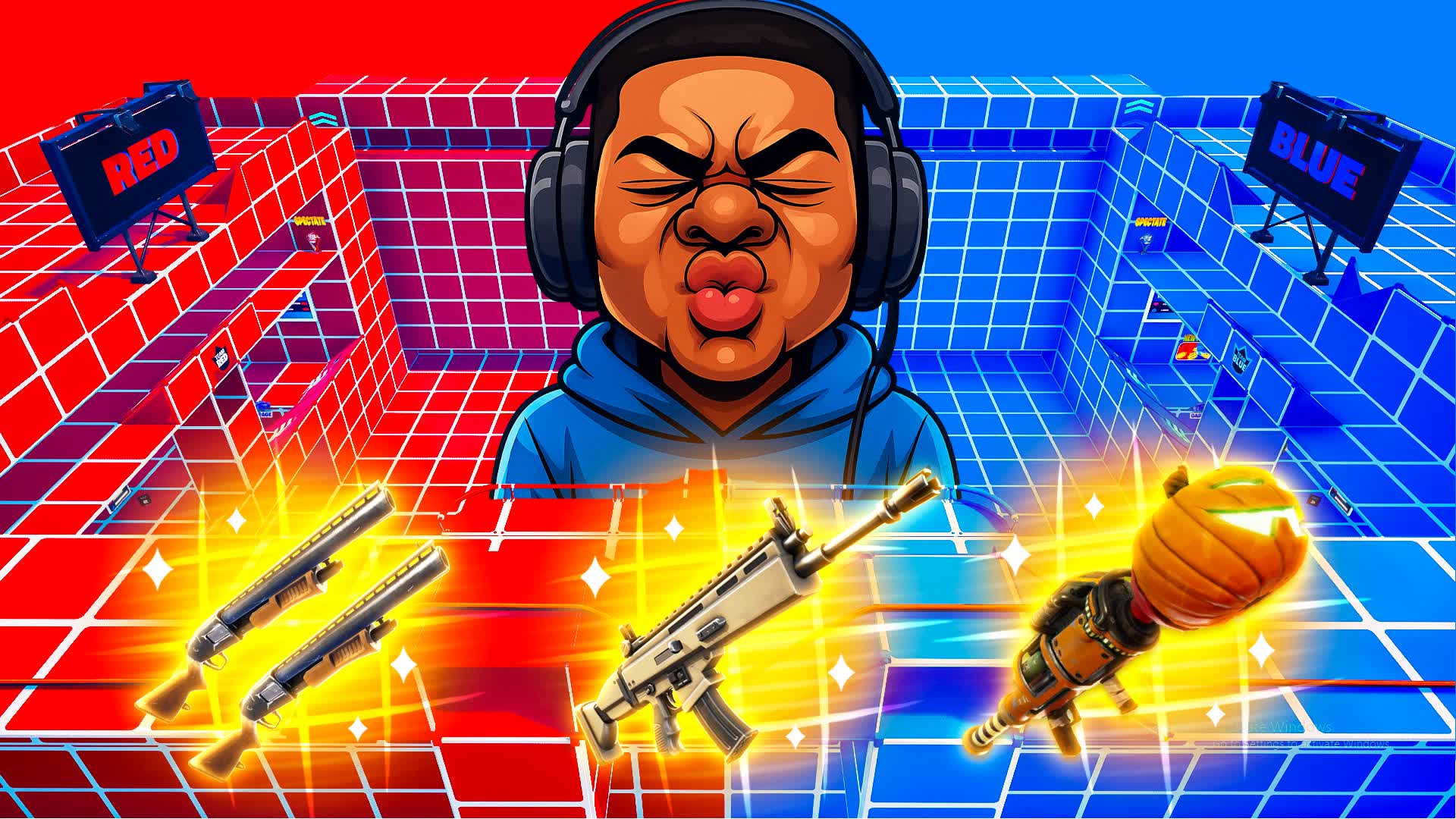 EPIC BRAINROT🧠RED VS BLUE🔴🔵 8225-6128-5748 by zestyguy - Fortnite ...