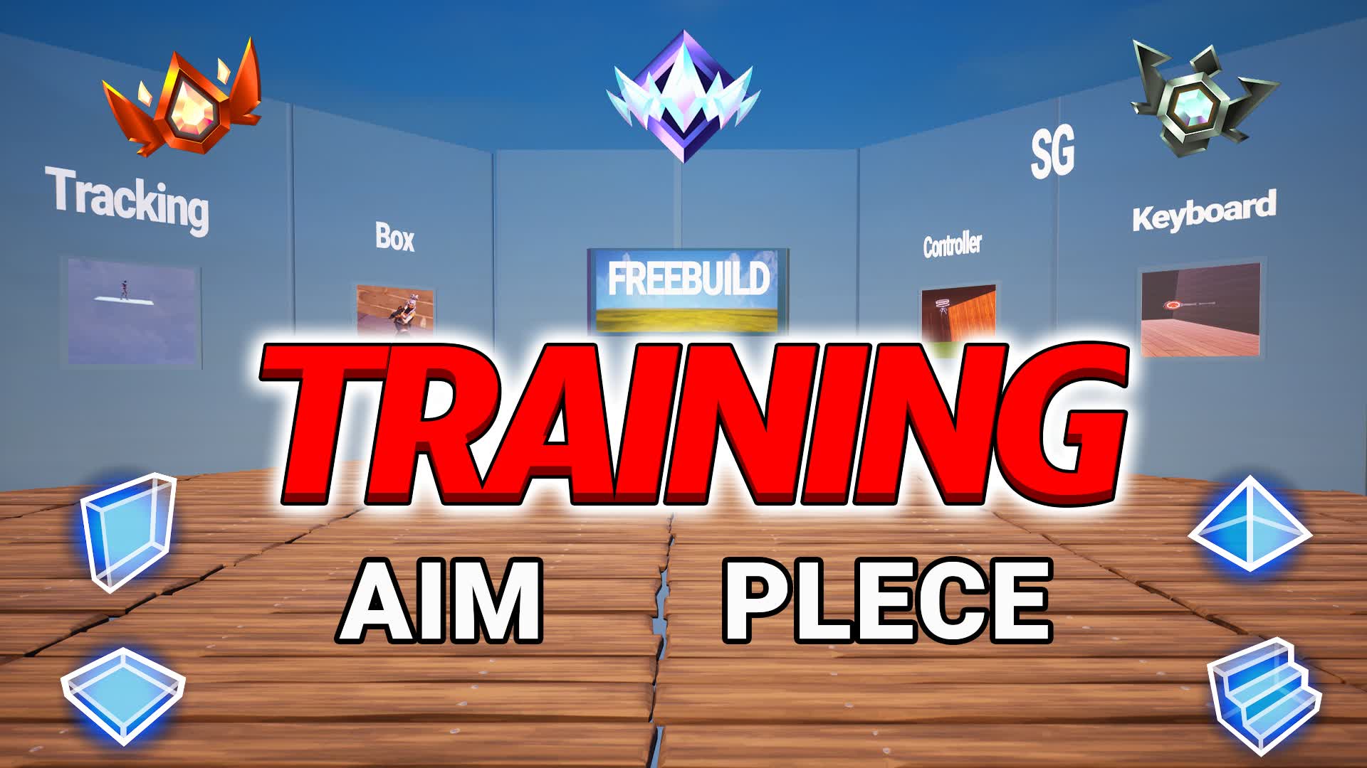 Aim Training Island sanada 4262-3993-2849 by sanada - Fortnite Creative Map Code - Fortnite.GG