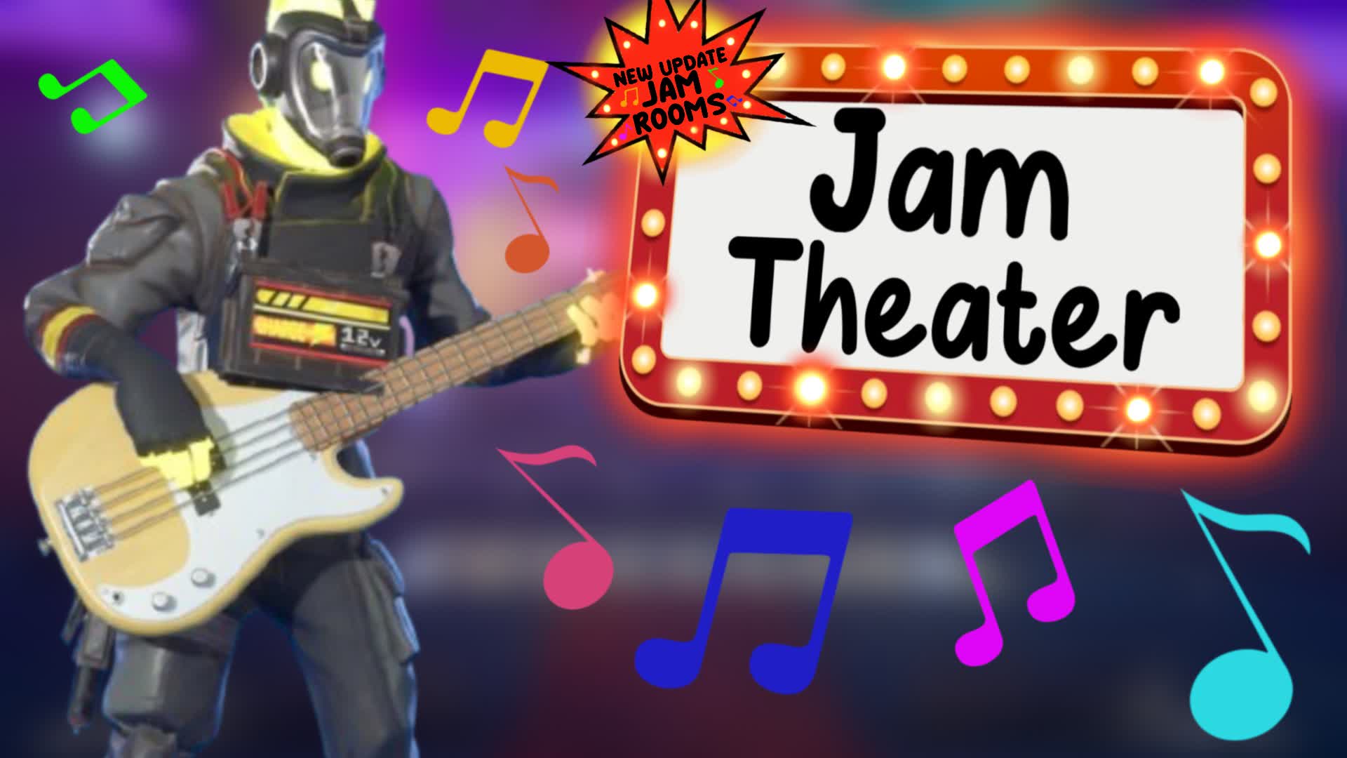Jam Theater 🍿 2831-3023-3747 by e-wiz - Fortnite