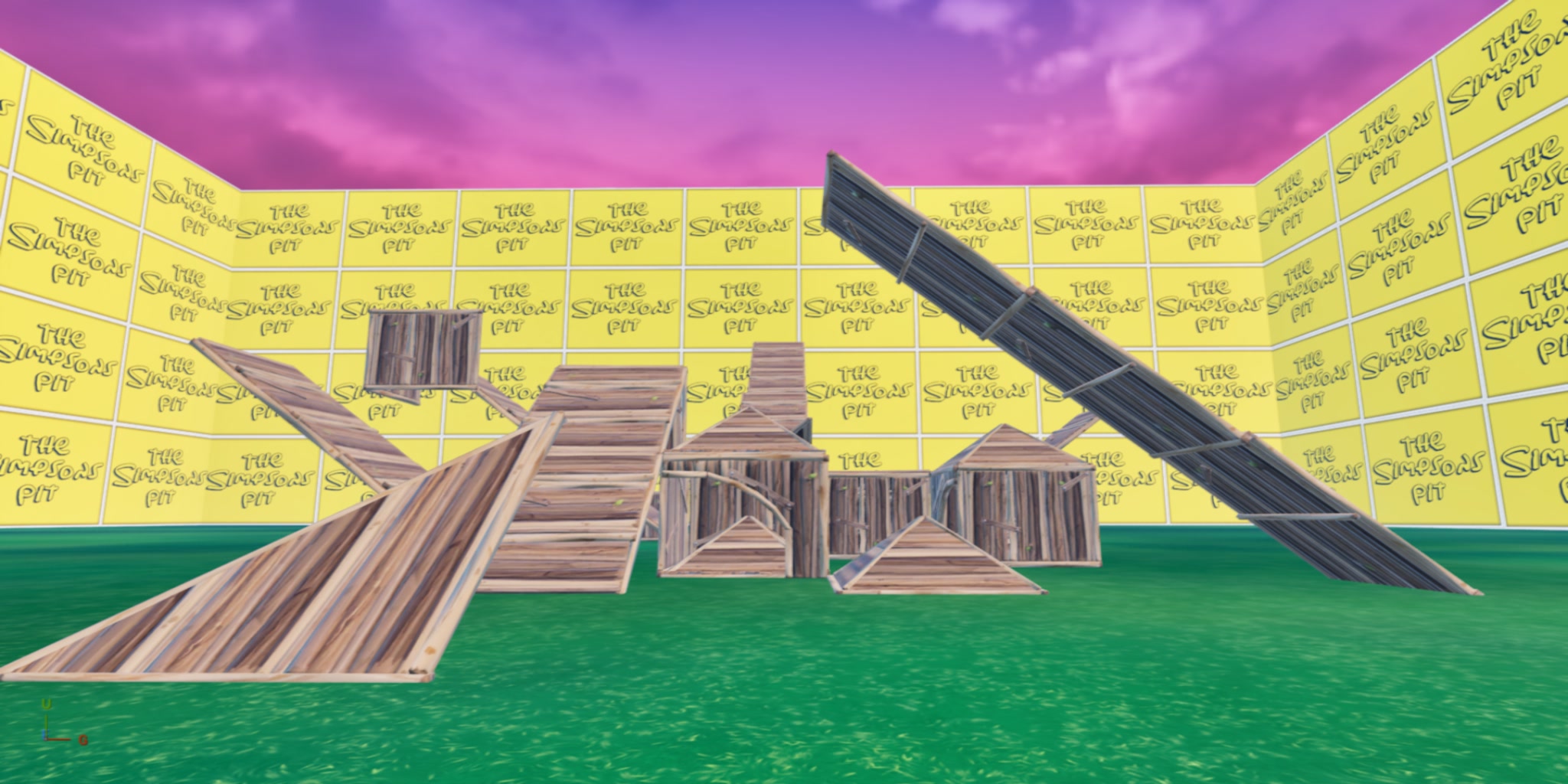 The Simpsons Pit 2305-1908-0658 by pxlestino - Fortnite Creative Map ...