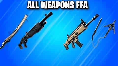 🔥 NEW CHAPTER 5 WEAPONS FFA 🔥 2550-0392-3702 di rodrygo - Fortnite
